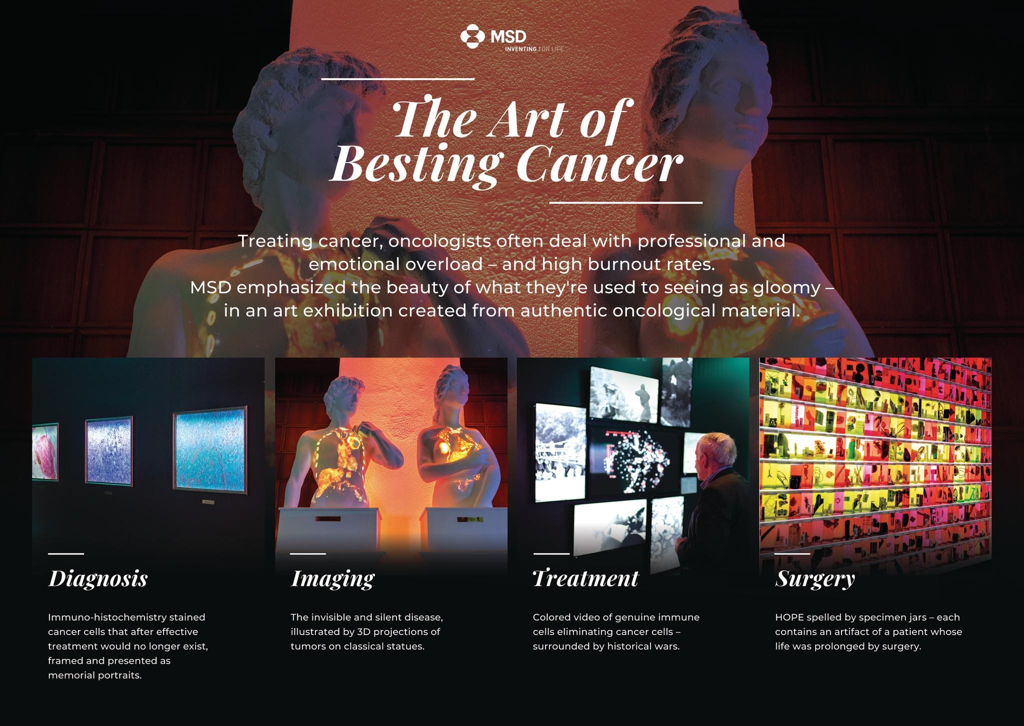 The Art of Besting Cancer | Campaign | THE WORK
