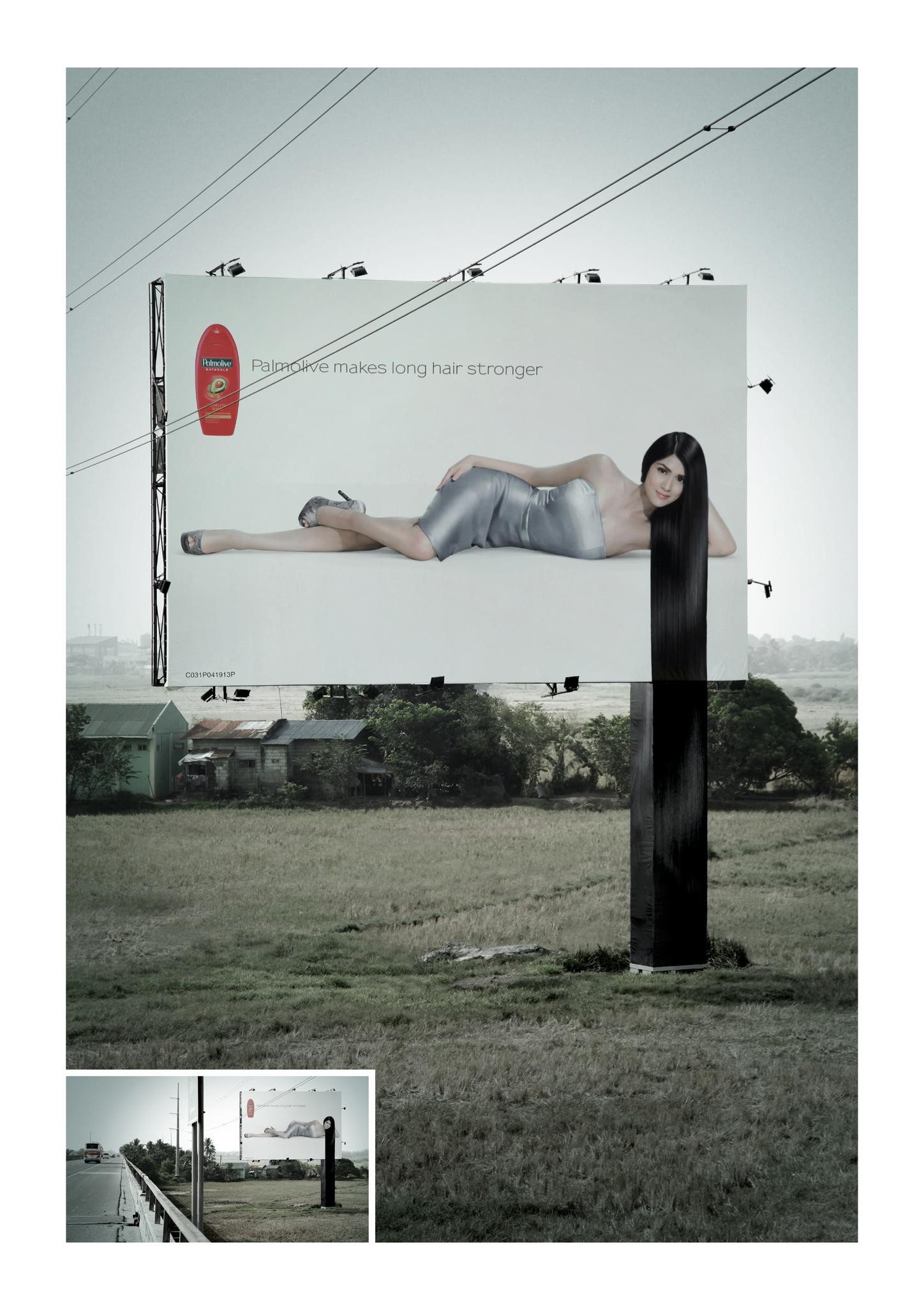 STRONG HAIR BILLBOARD | Campaign | THE WORK