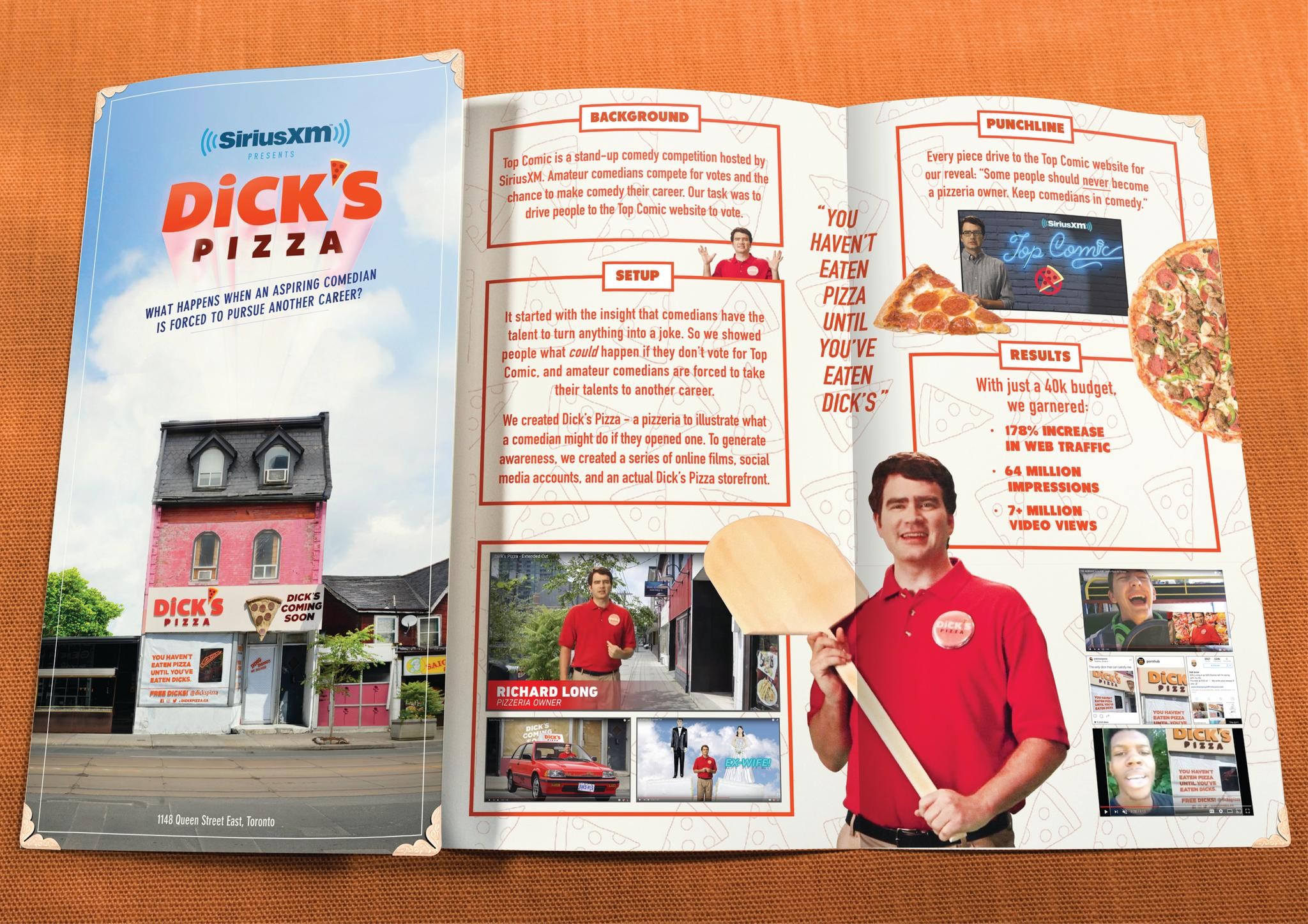 Top Comic - Dick's Pizza | Campaign | THE WORK