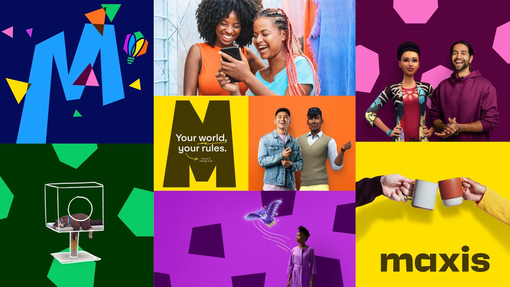 Maxis Studio Rebrand | Campaign | THE WORK