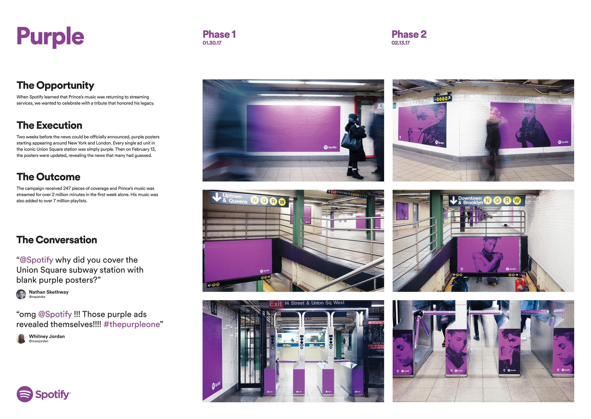 Purple | Campaign | THE WORK