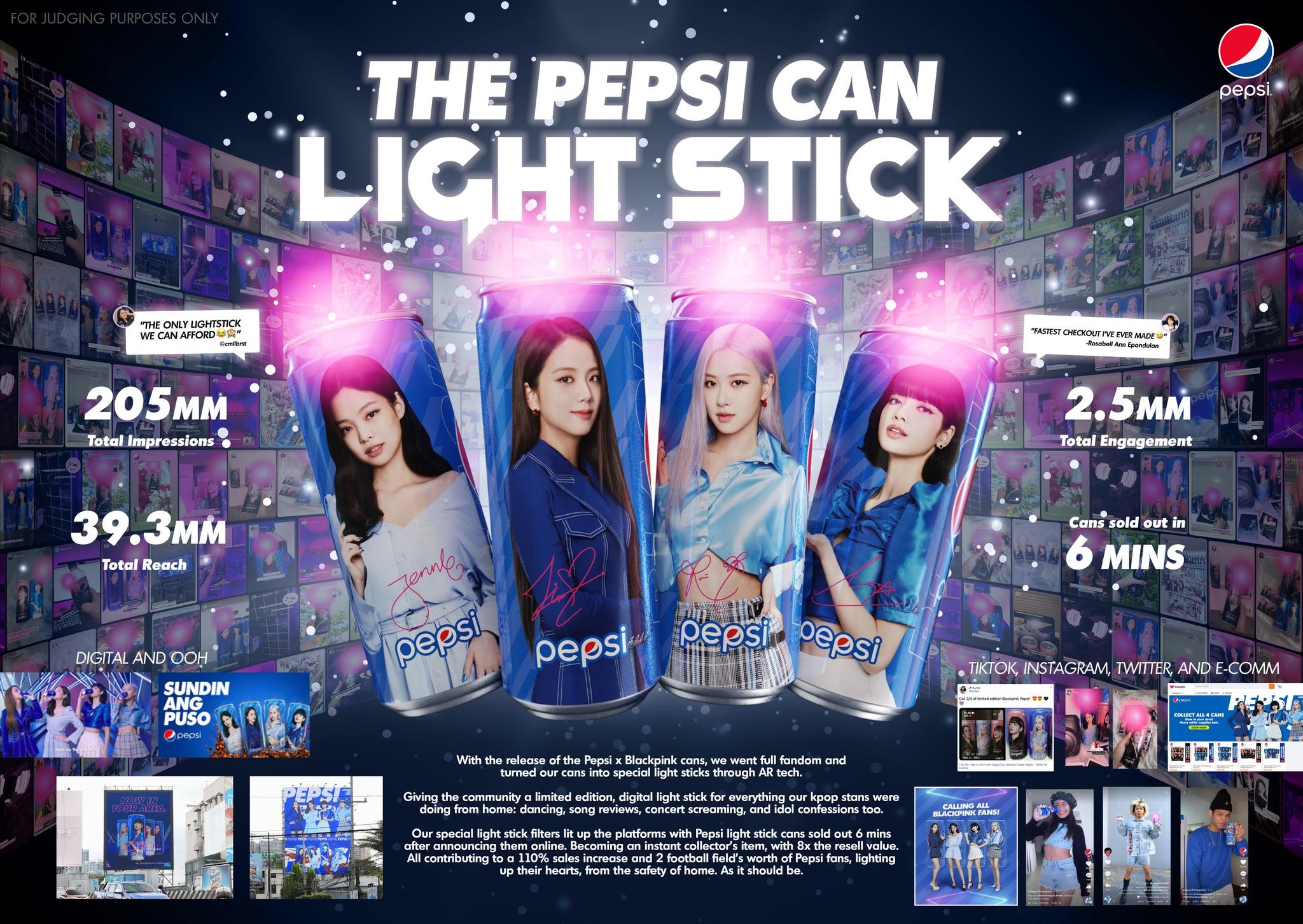 Pepsi Can Light Stick | Campaign