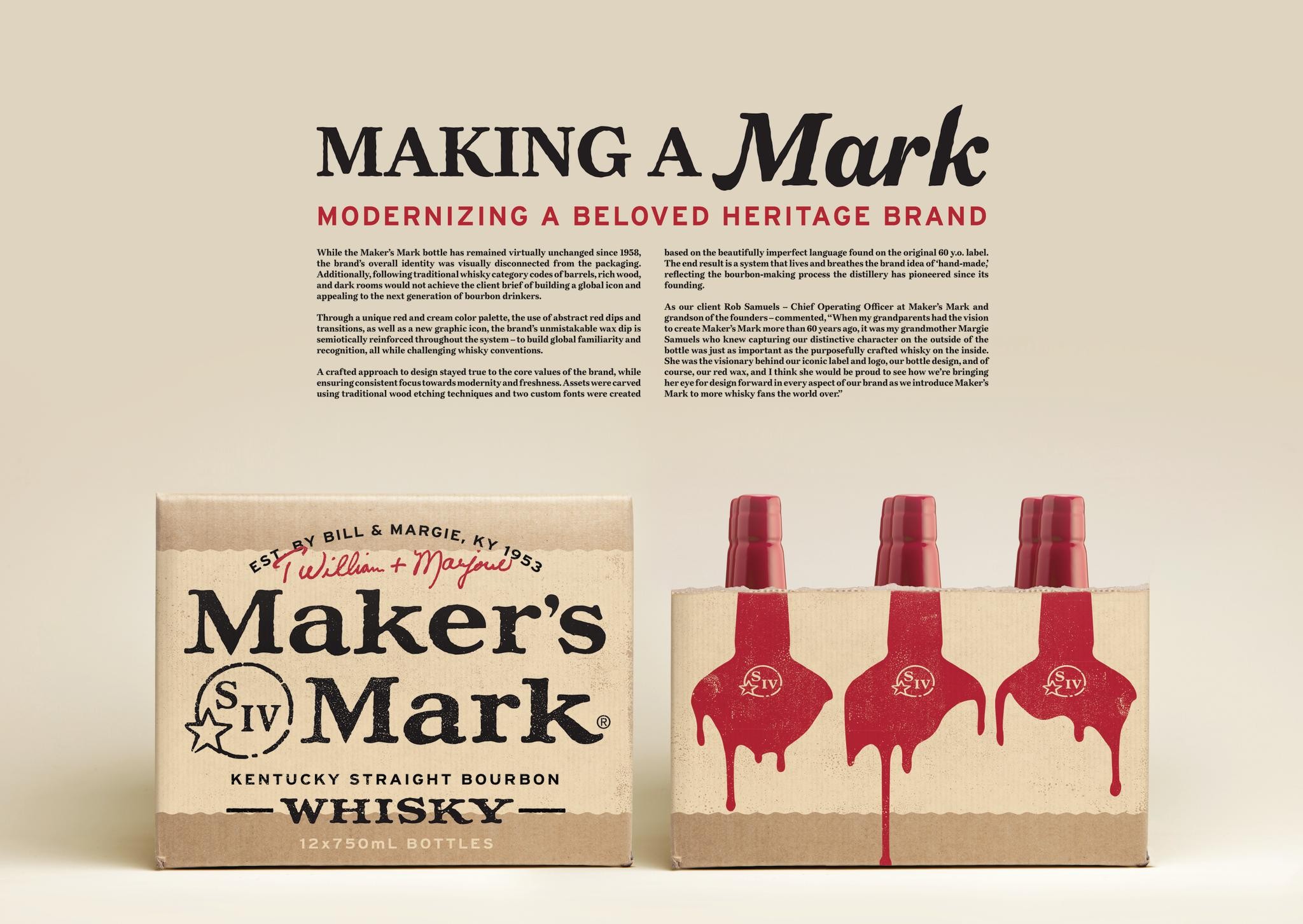 Maker's Mark Visual Identity | Campaign | THE WORK