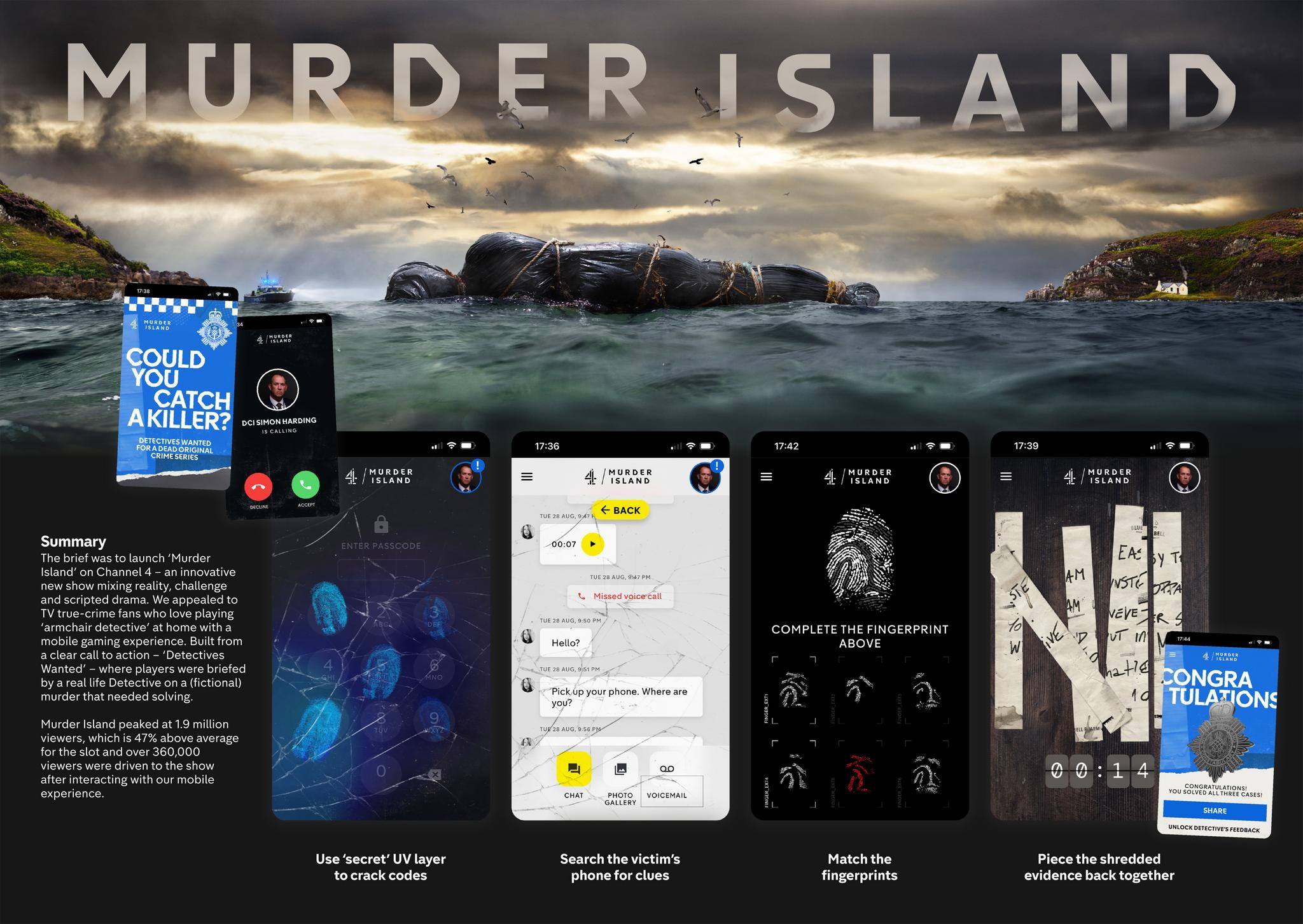 Murder Island | Campaign | THE WORK
