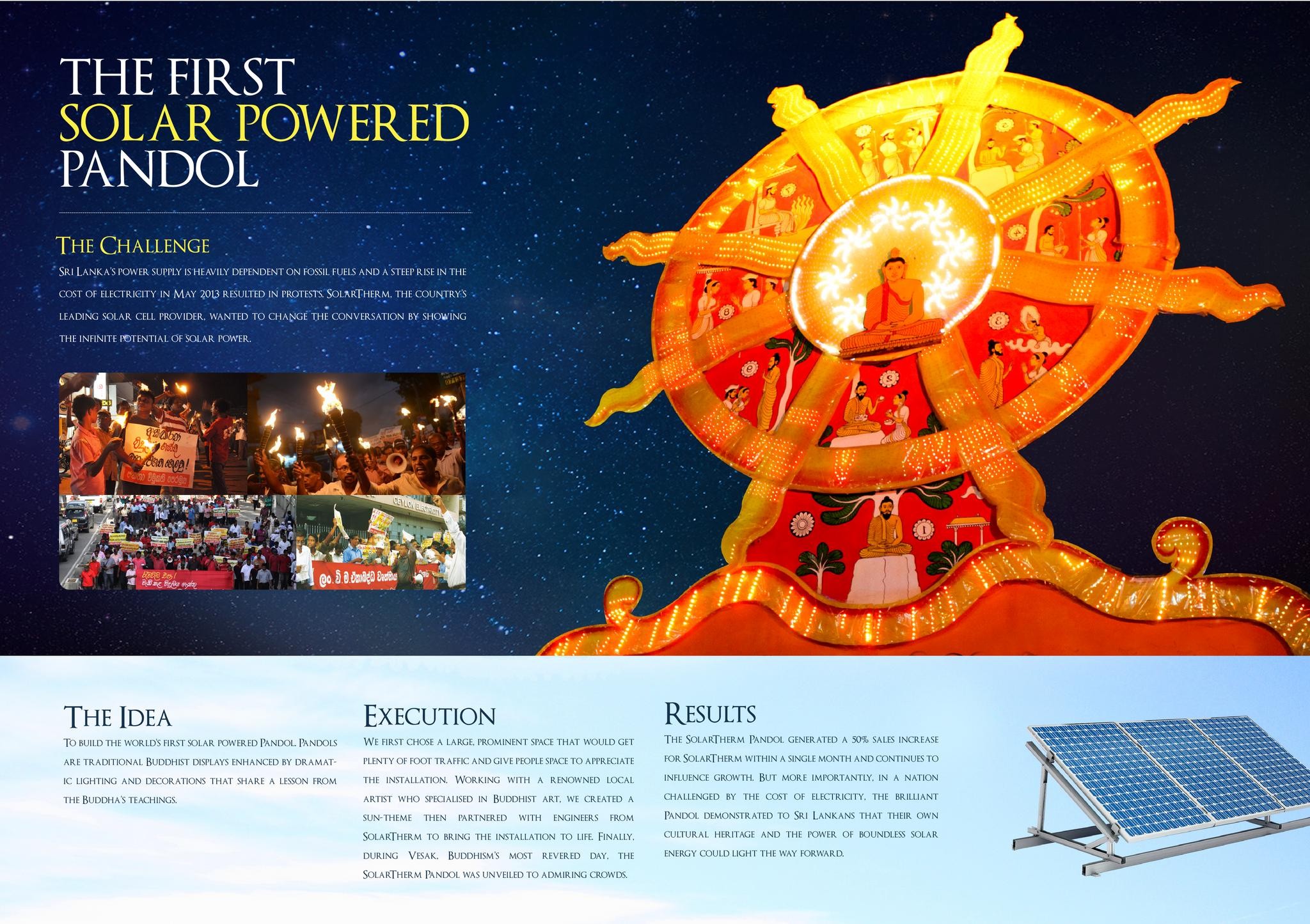 SOLAR POWERED PANDOL | Campaign | THE WORK