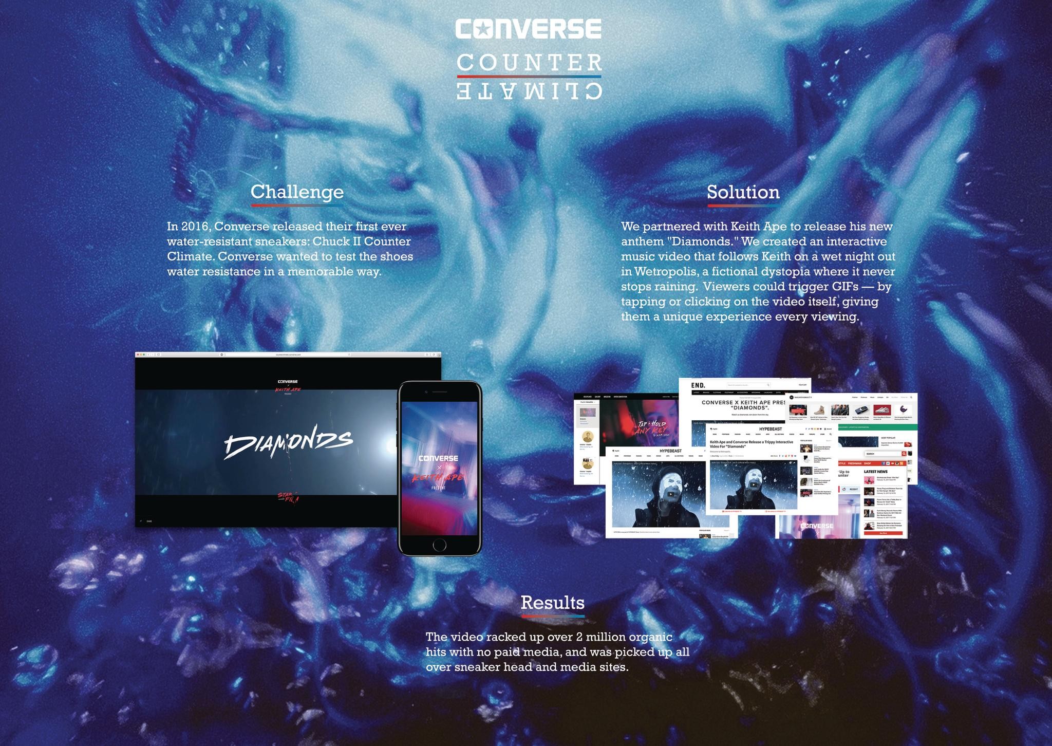 Converse x Keith Ape “Diamonds” | Campaign | THE WORK