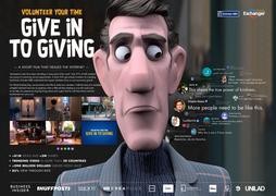 Give in to Giving | Campaign | THE WORK