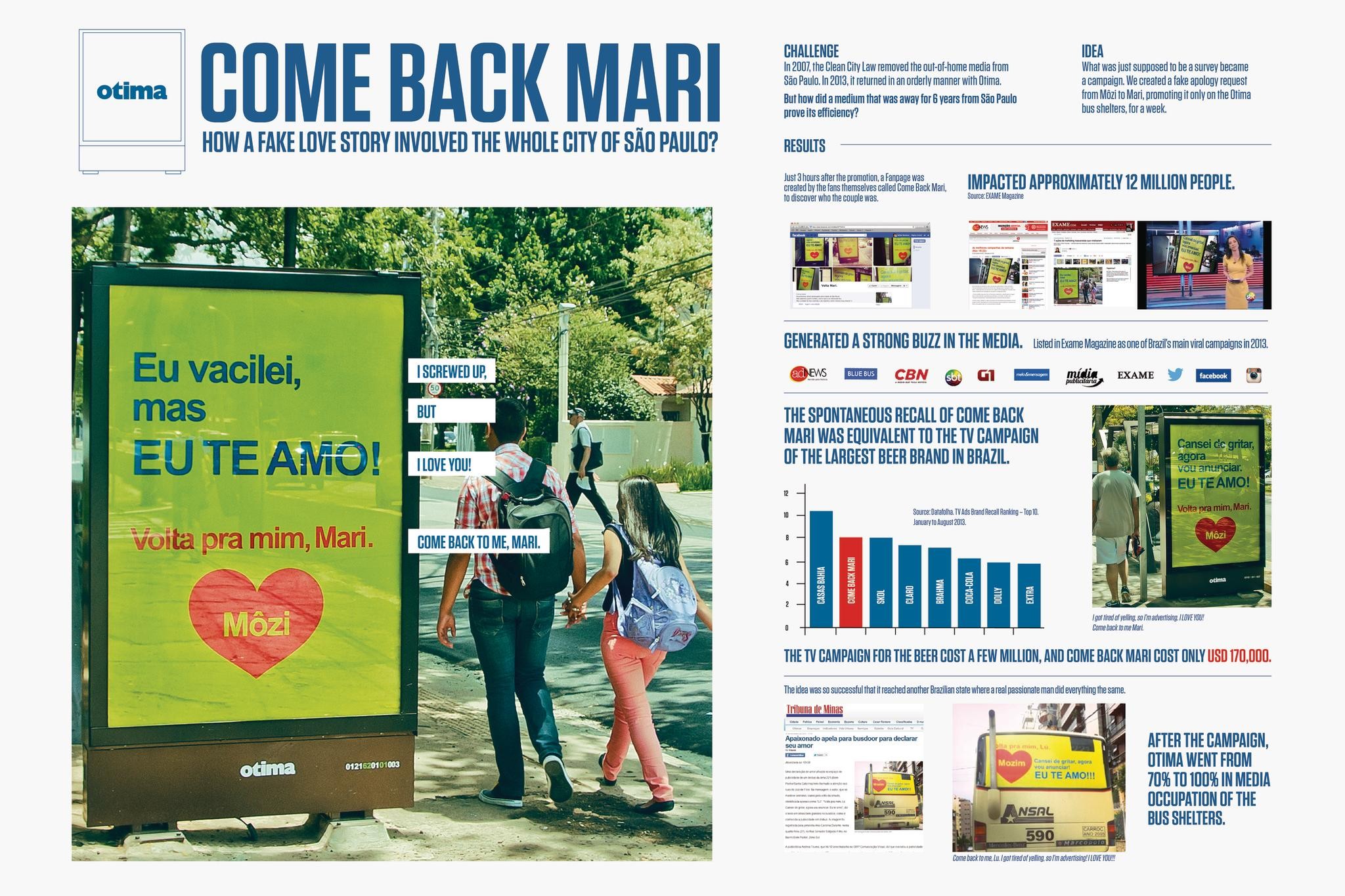 COME BACK MARI | Campaign | THE WORK