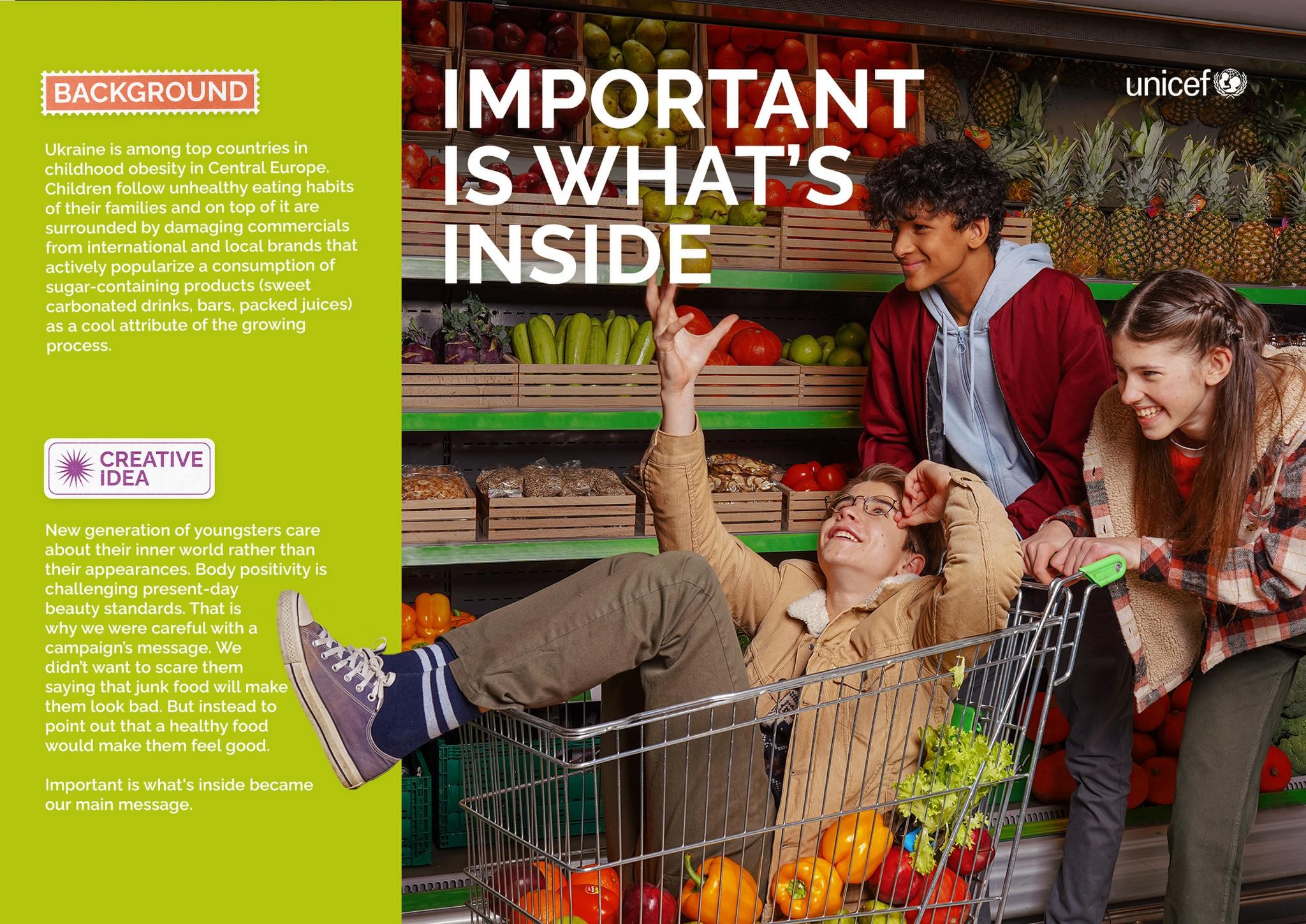 Important is What's Inside | Campaign | THE WORK