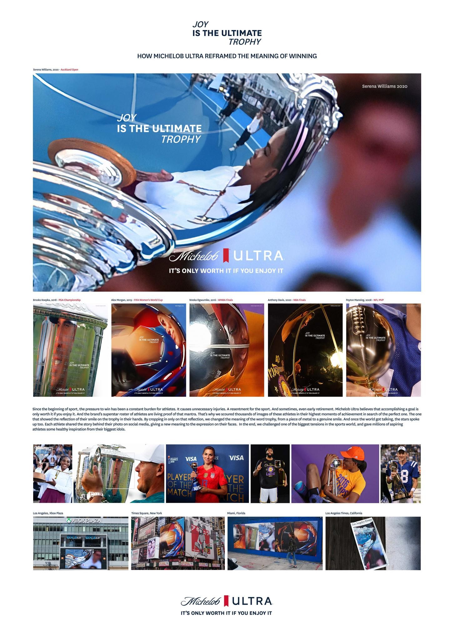 Michelob Ultra - Joy Is The Ultimate Trophy | Campaign | THE WORK