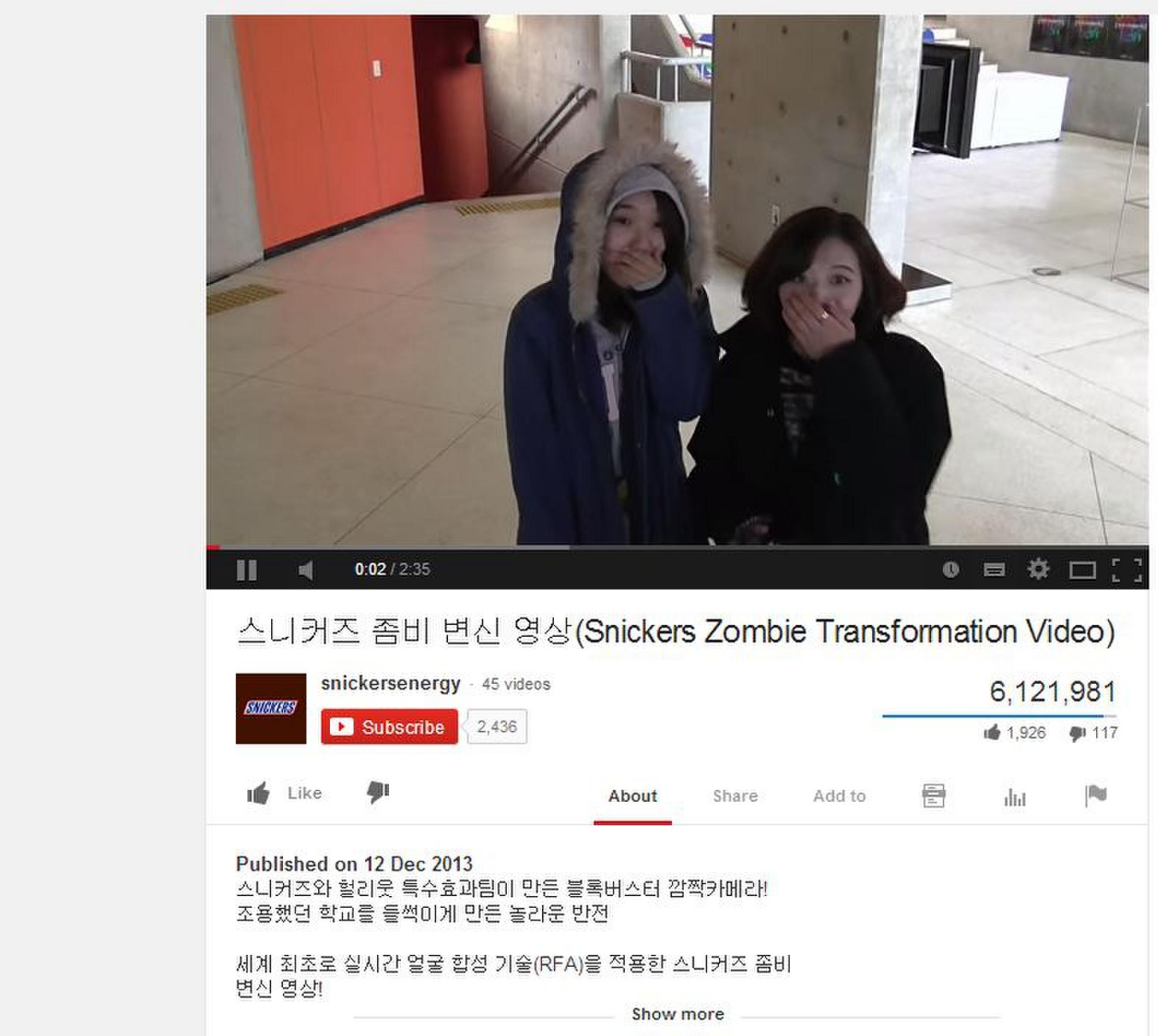 SNICKERS : HUNGRY MORPH VIRAL VIDEO | Campaign | THE WORK