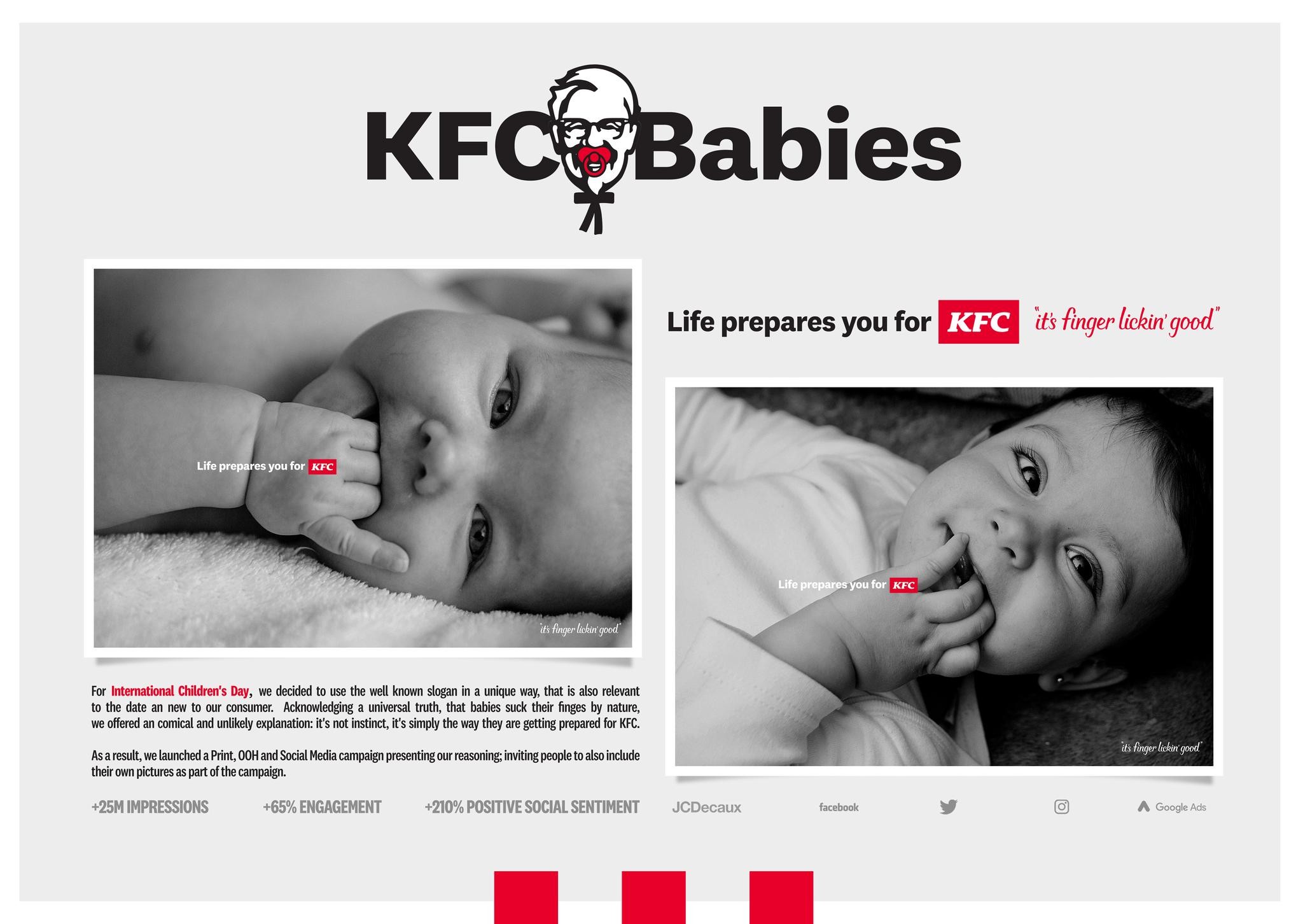 KFC Babies | Campaign | THE WORK