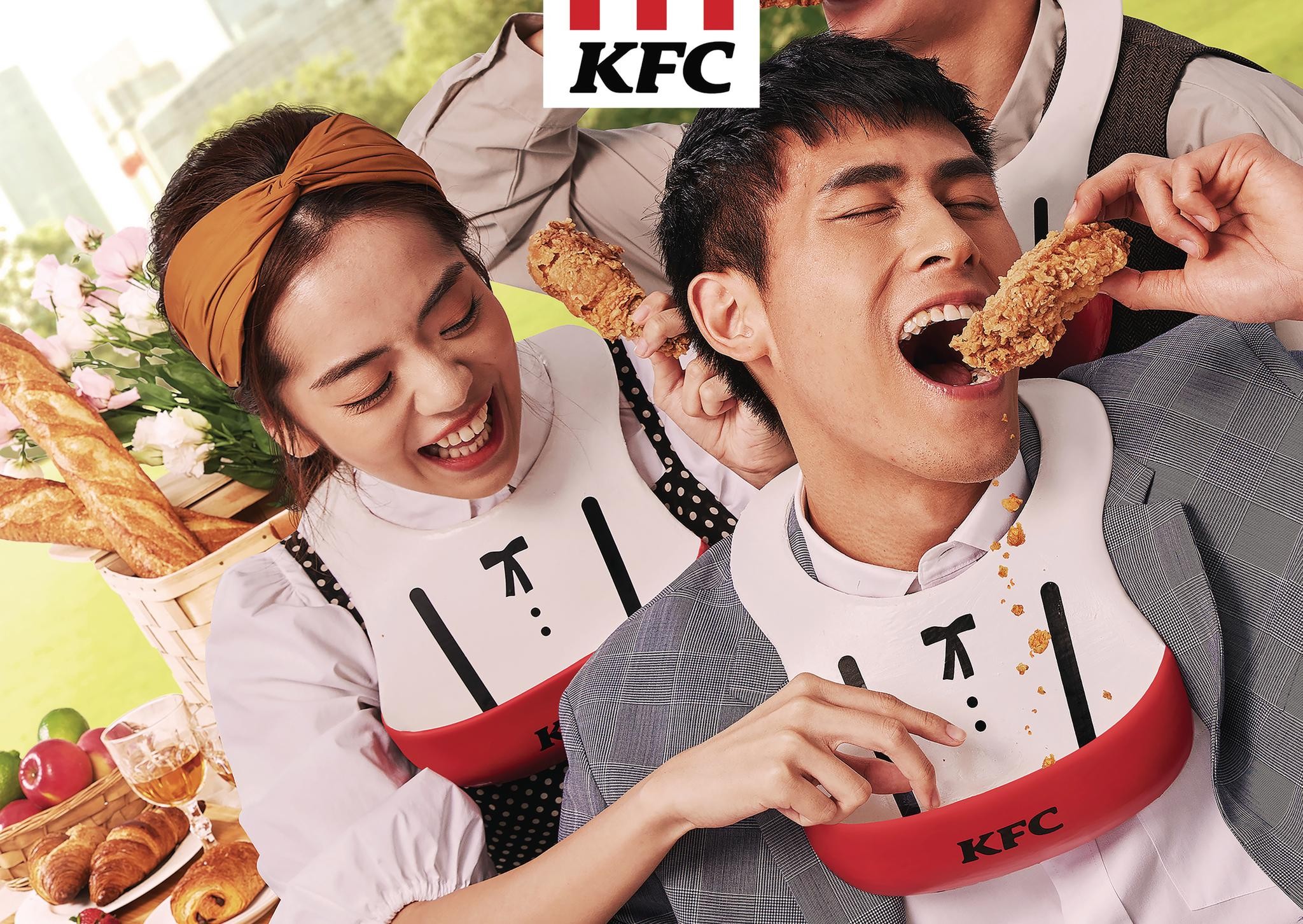 KFC Fried Chicken Bib | Campaign | THE WORK