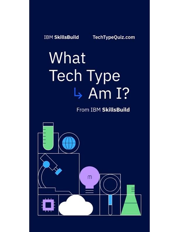 IBM SkillsBuild and STEM Personality Quiz | Campaign | THE WORK