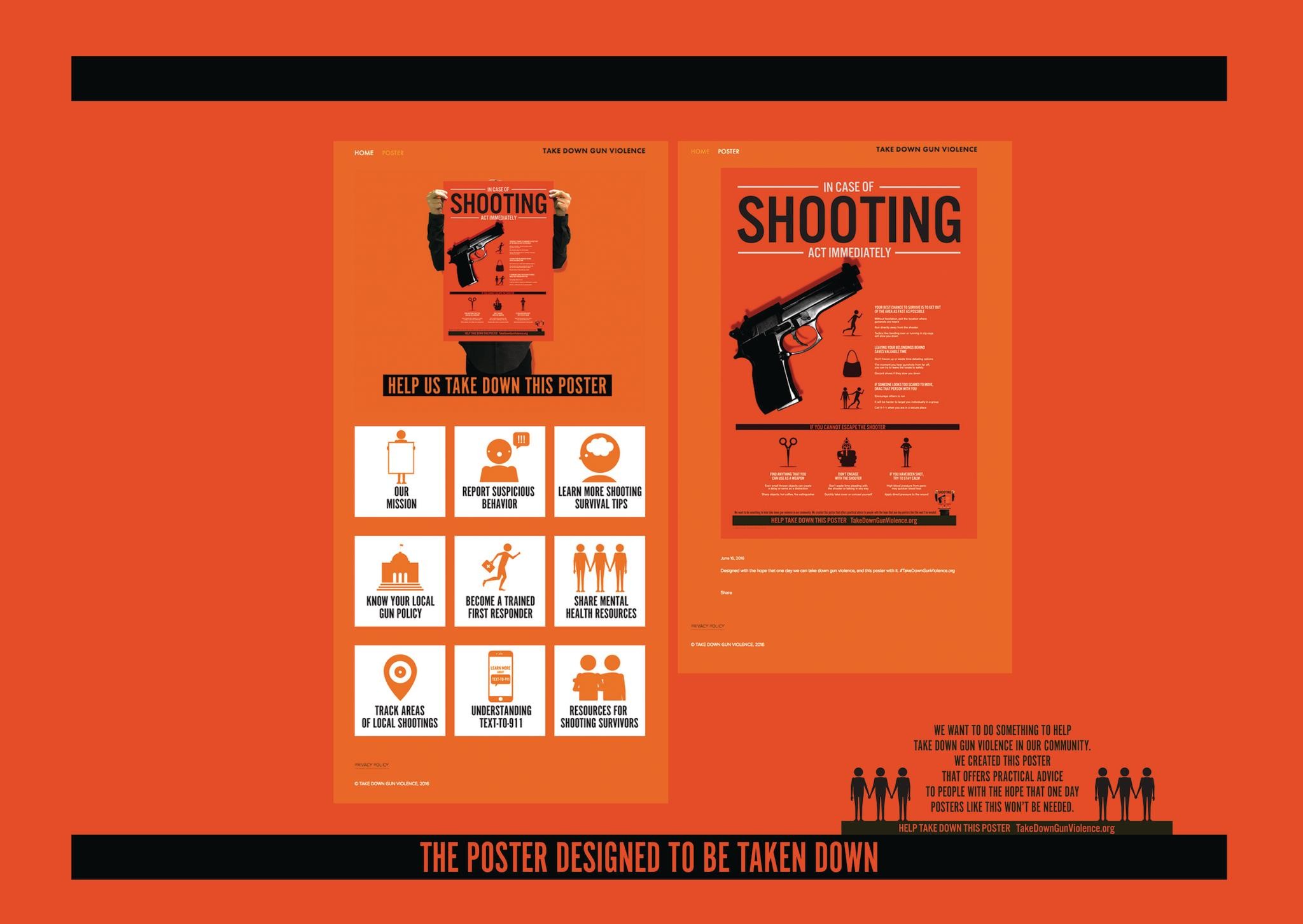 Take Down Gun Violence | Campaign | THE WORK