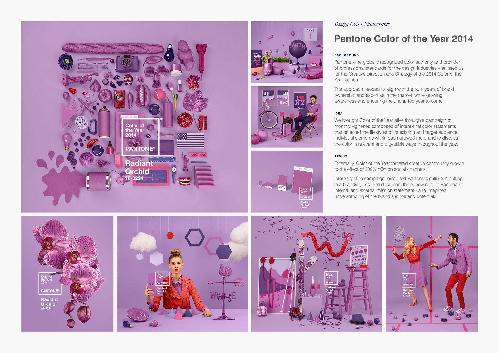 PANTONE COLOR OF THE YEAR 2014 | Campaign | THE WORK