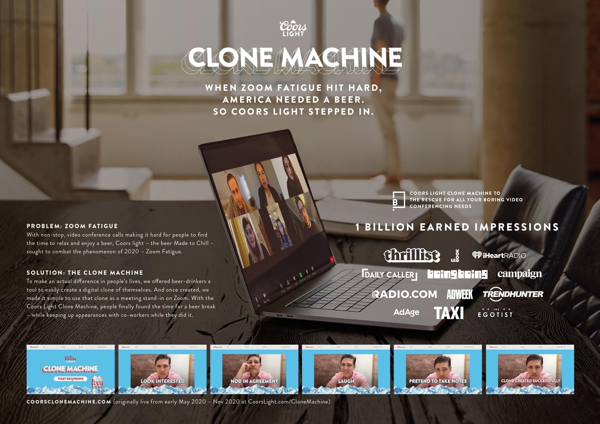 Clone Machine | Campaign | THE WORK