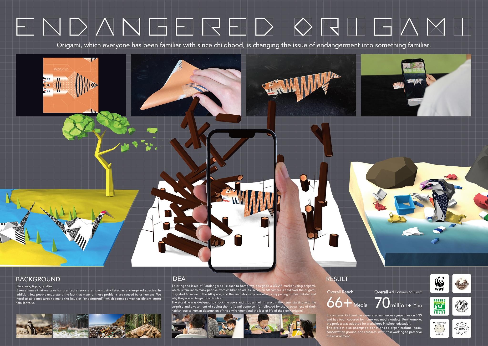 ENDANGERED ORIGAMI | Campaign | THE WORK