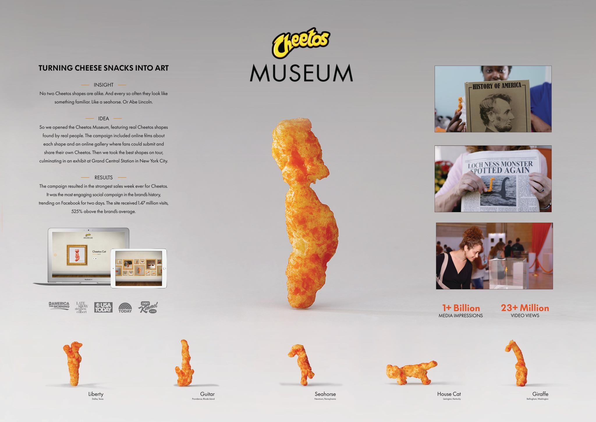 Cheetos Museum | Campaign | THE WORK