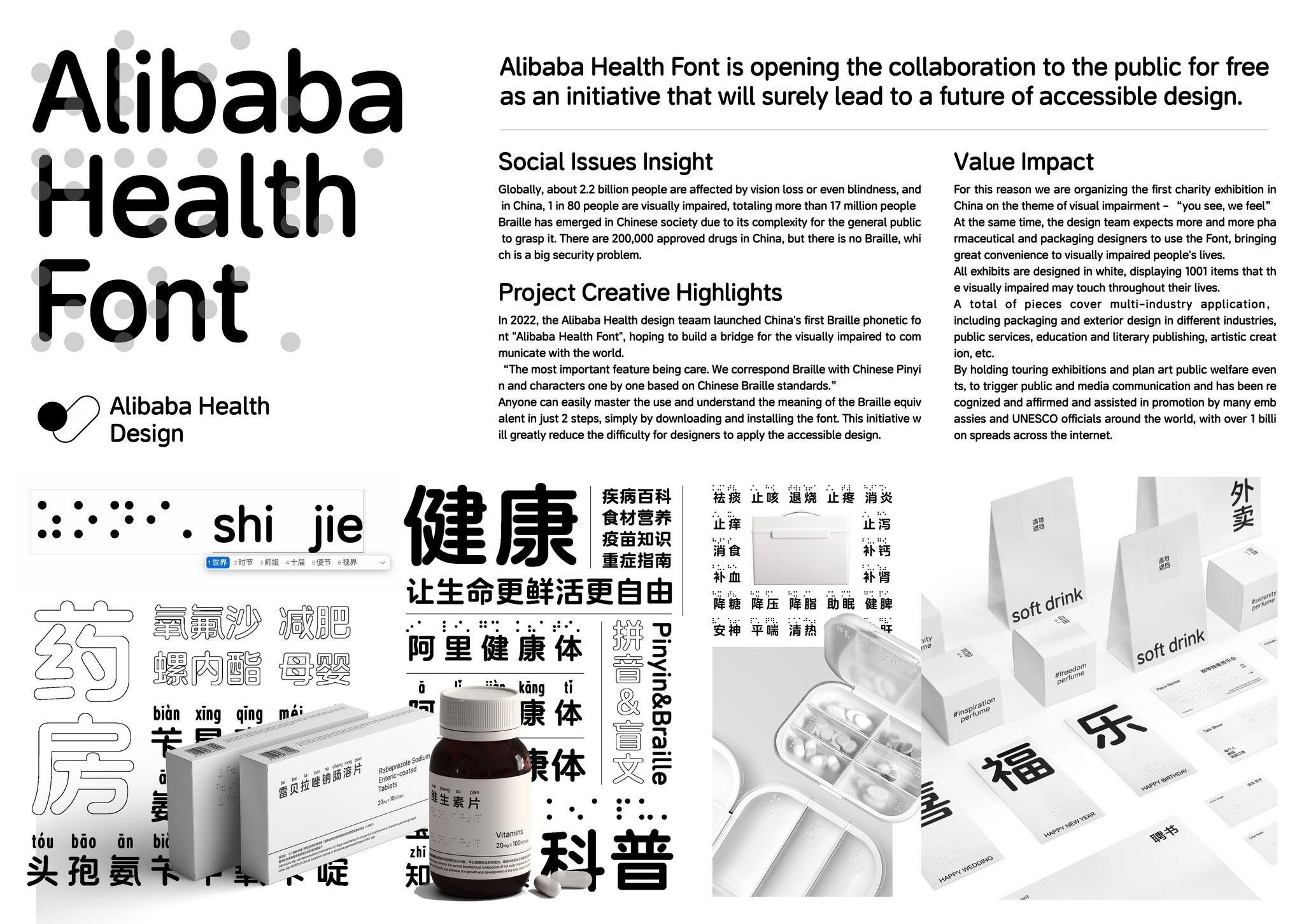Alibaba Health Font | Campaign | THE WORK