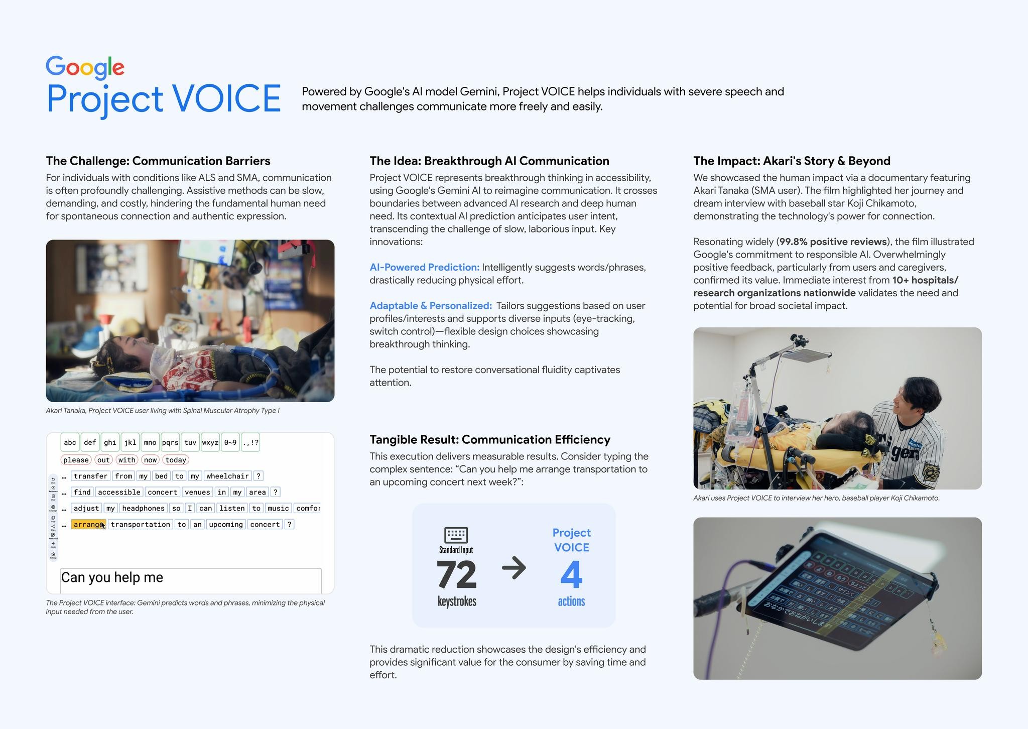 PROJECT VOICE | Entry | THE WORK