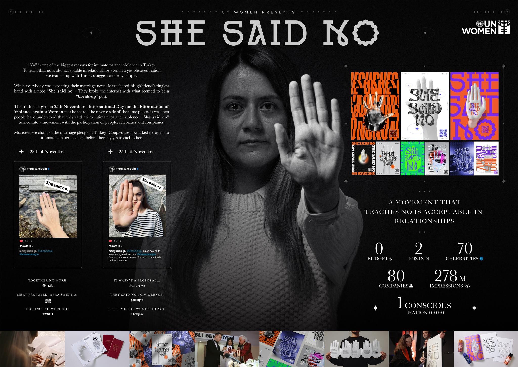 She Said No | Campaign | THE WORK