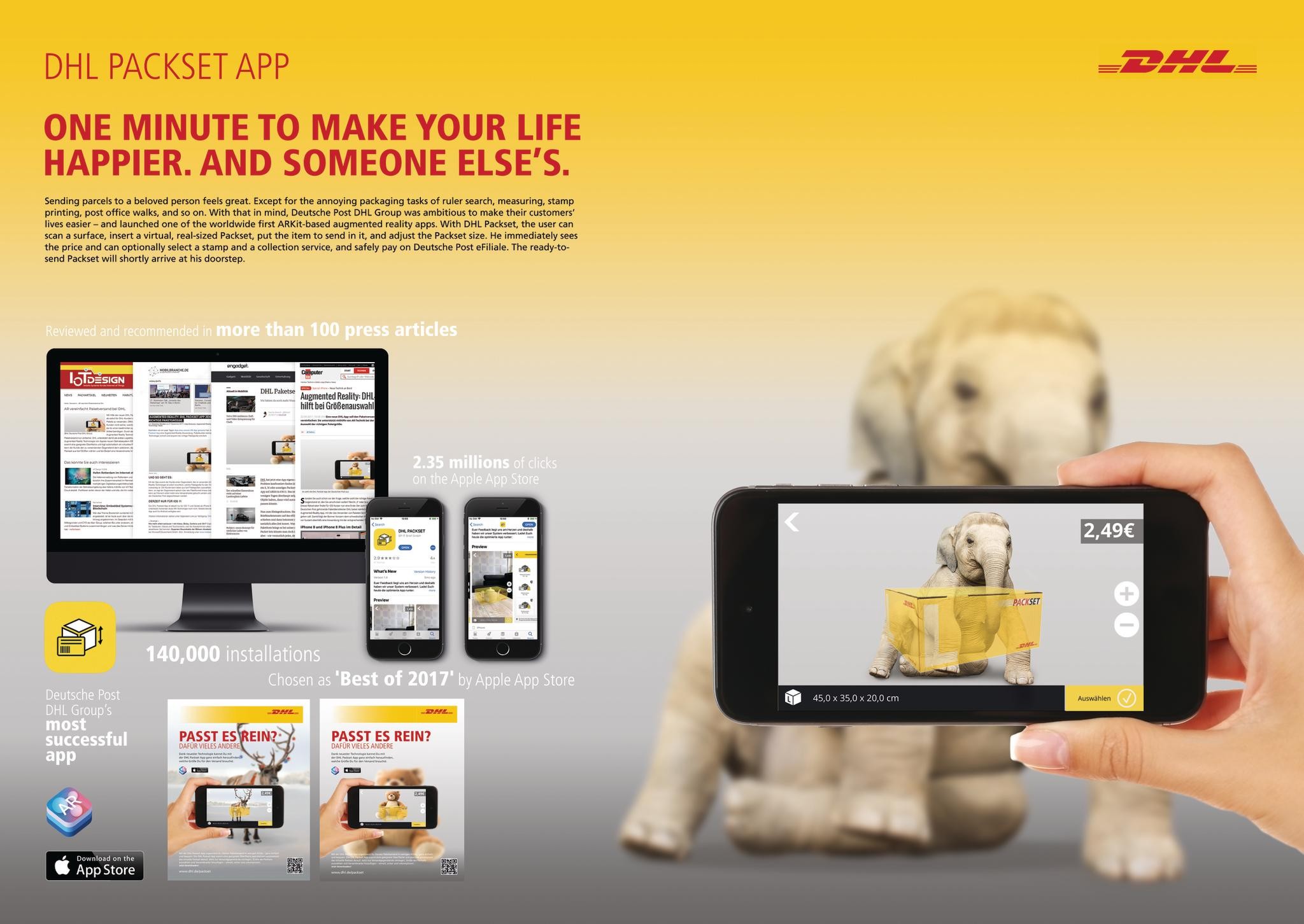 DHL Packset | Campaign | THE WORK