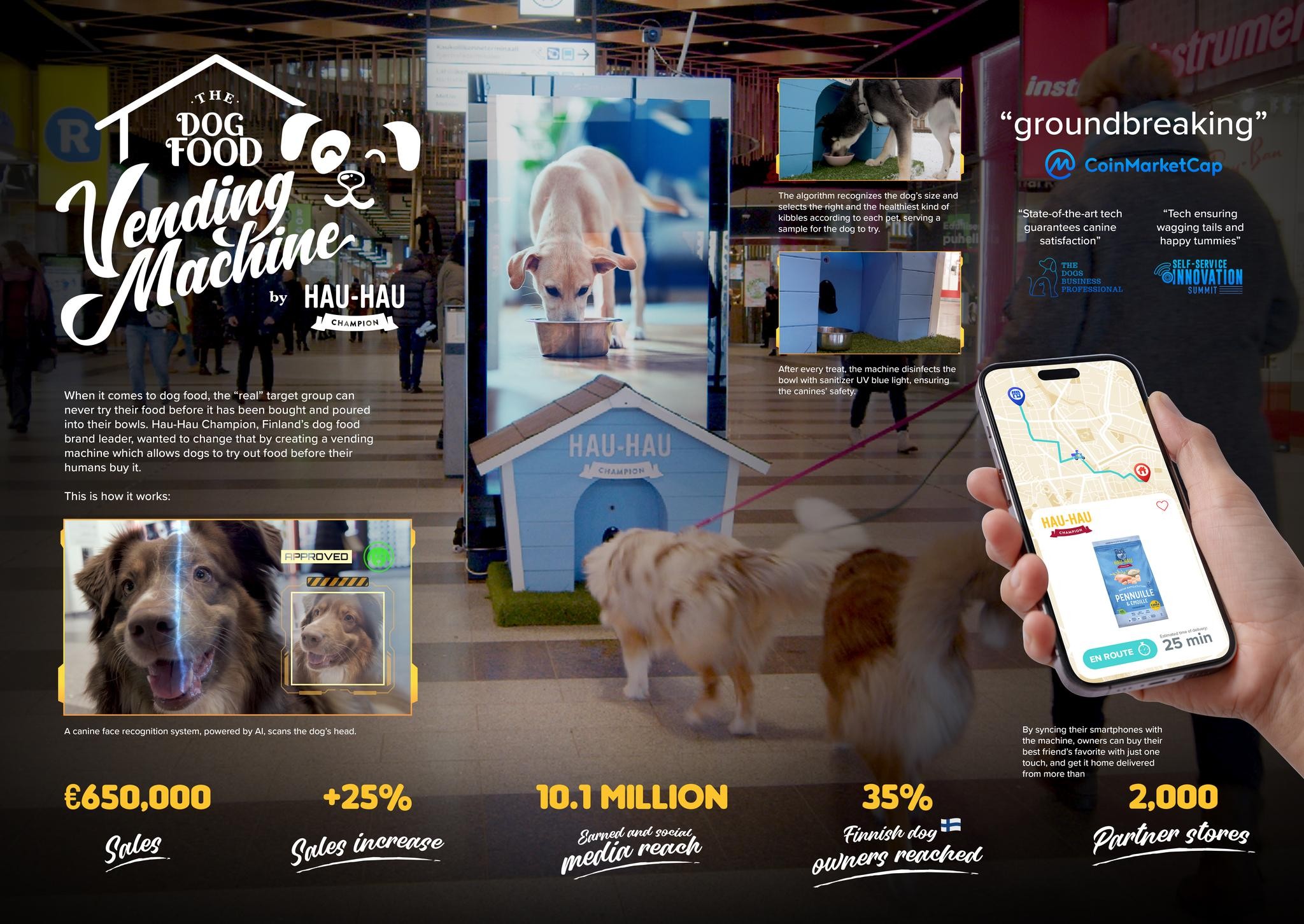 THE DOG FOOD VENDING MACHINE | Entry | THE WORK