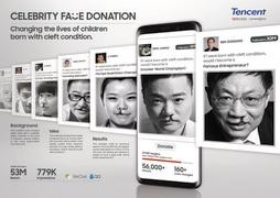 CELEBRITY FACE DONATION | Entry | THE WORK
