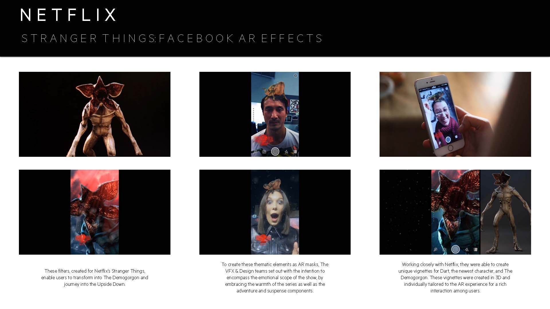 Stranger Things: Facebook AR Effects | Campaign | THE WORK