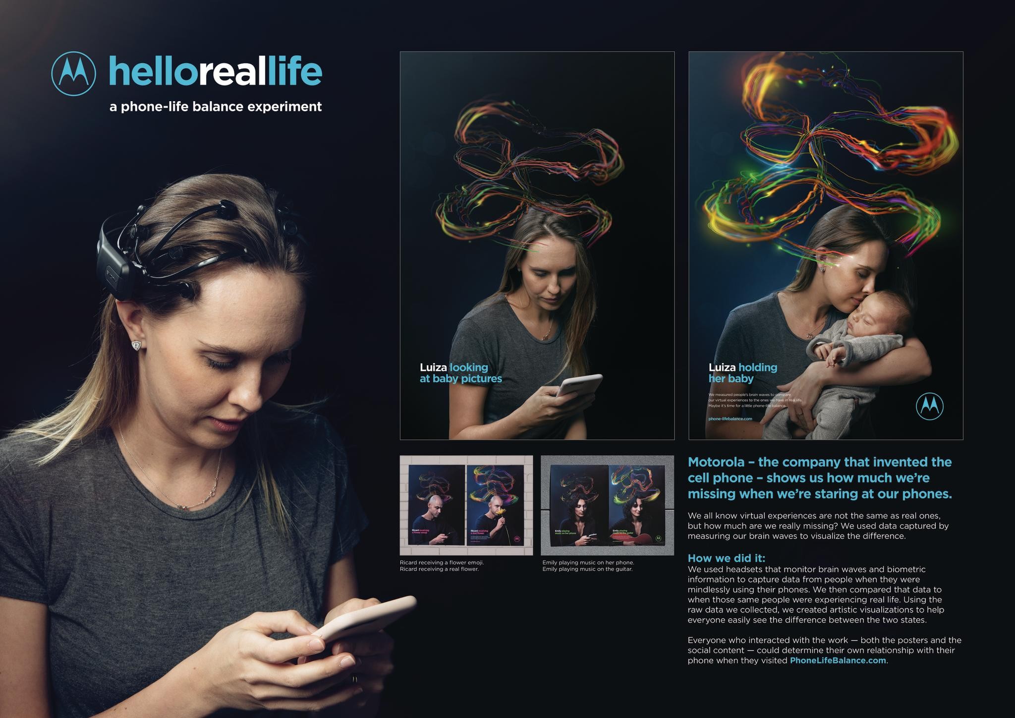 Hello Real Life | Campaign | THE WORK