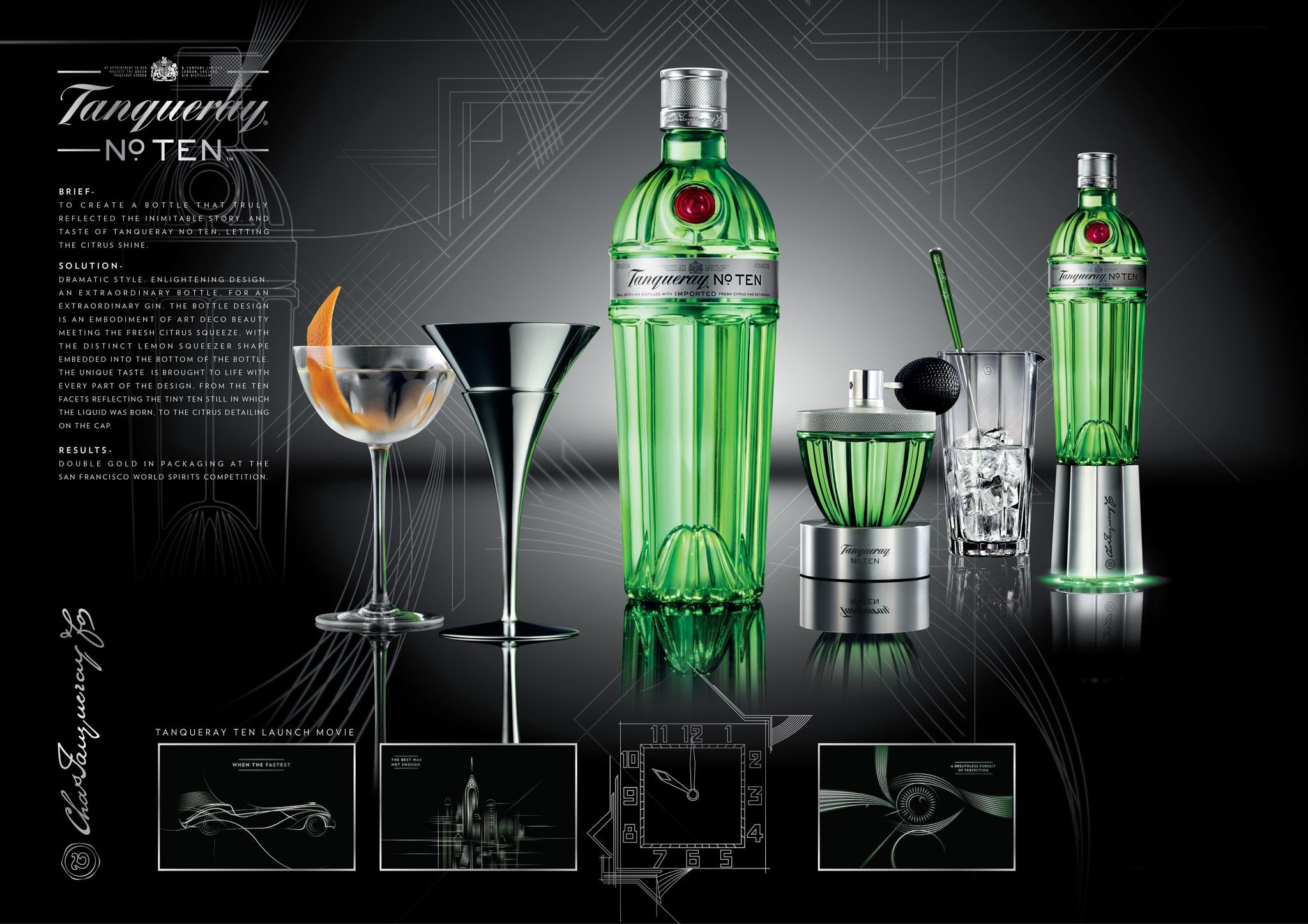 TANQUERAY NO.TEN GIN | Campaign | THE WORK