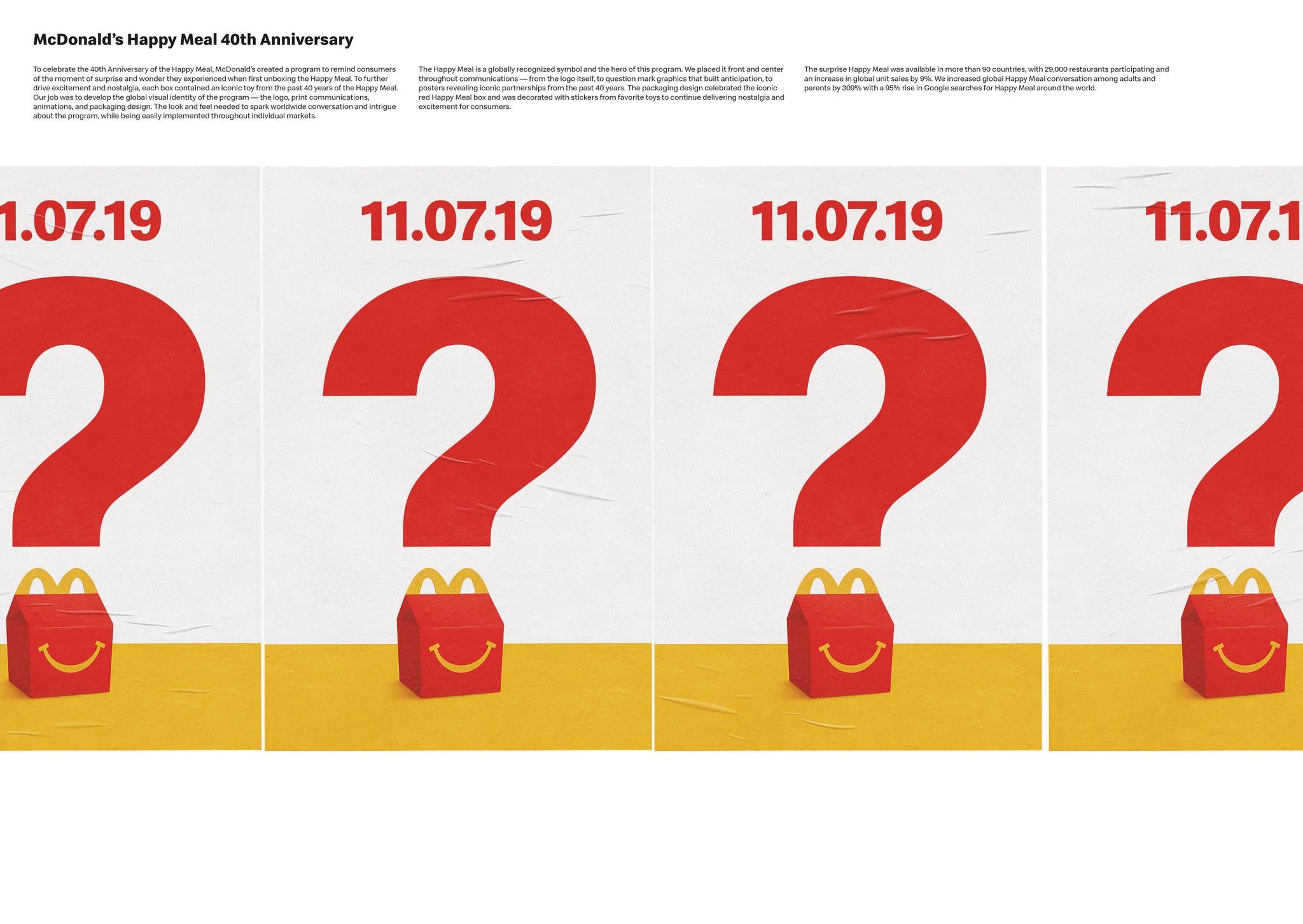 Happy Meal 40th Program | Campaign | THE WORK Happy Meal 40th Program | Campaign | THE WORK
