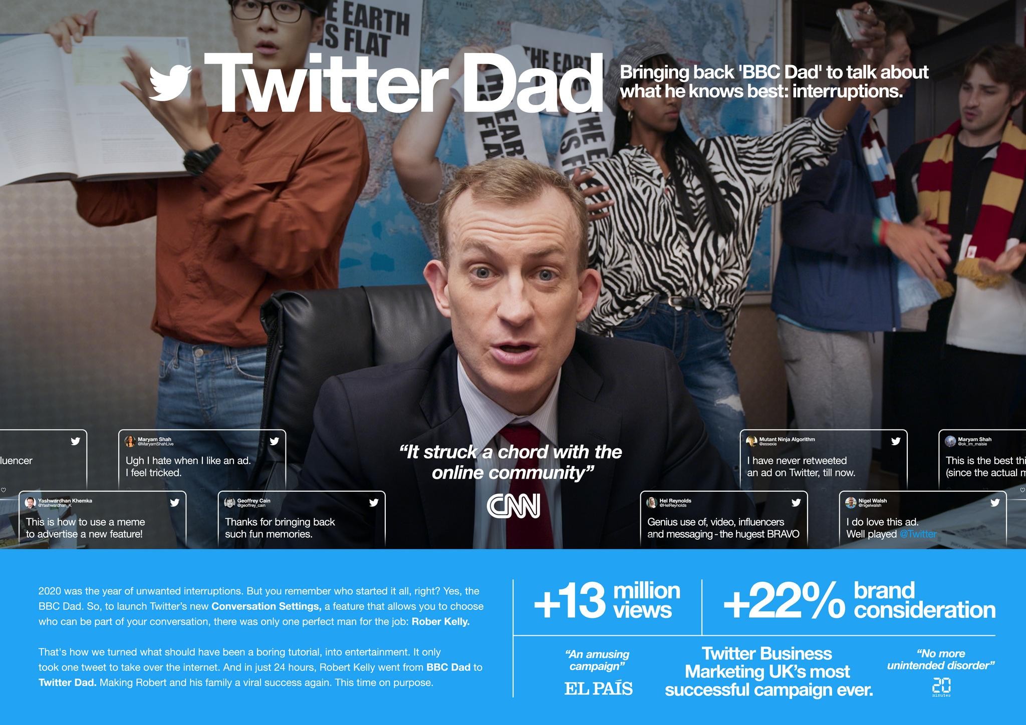 Twitter Dad | Campaign | THE WORK