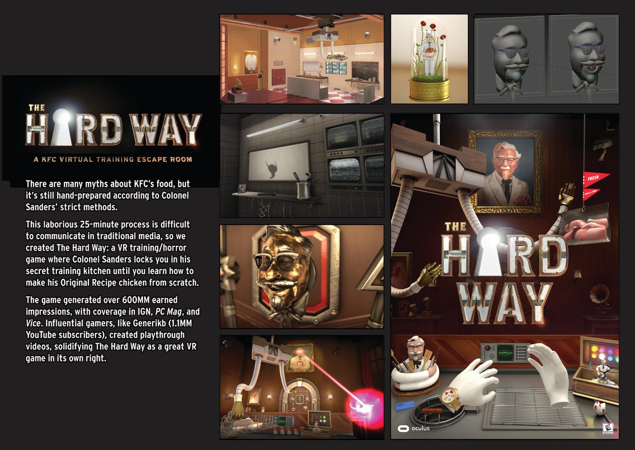 KFC | VR | The Hard Way | Campaign | THE WORK