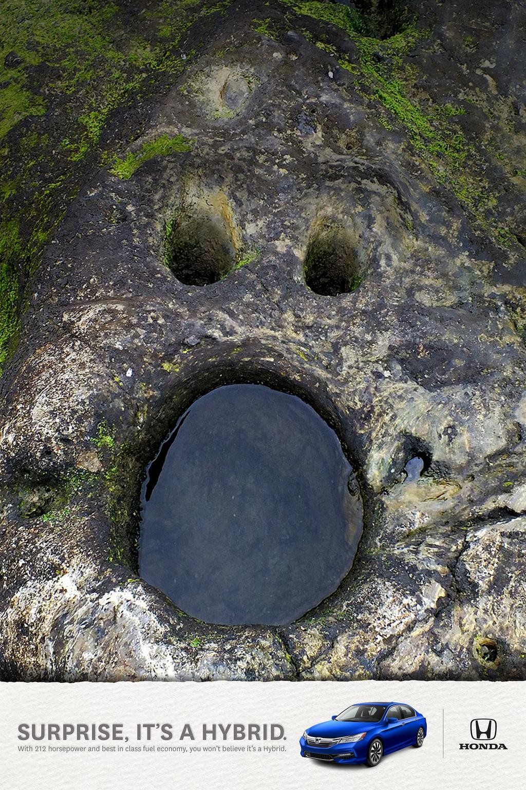 Surprise, it's a hybrid - Surprised Puddle | Campaign | THE WORK