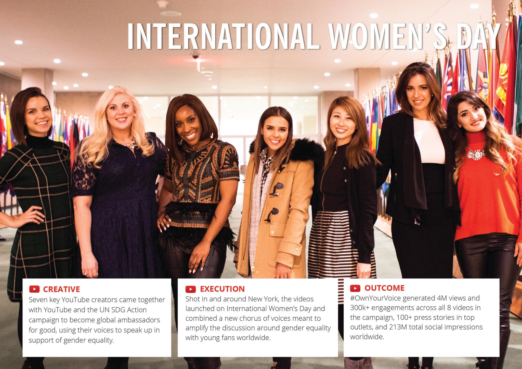 #OwnYourVoice: Standing Up for Gender Equality | Campaign | THE WORK