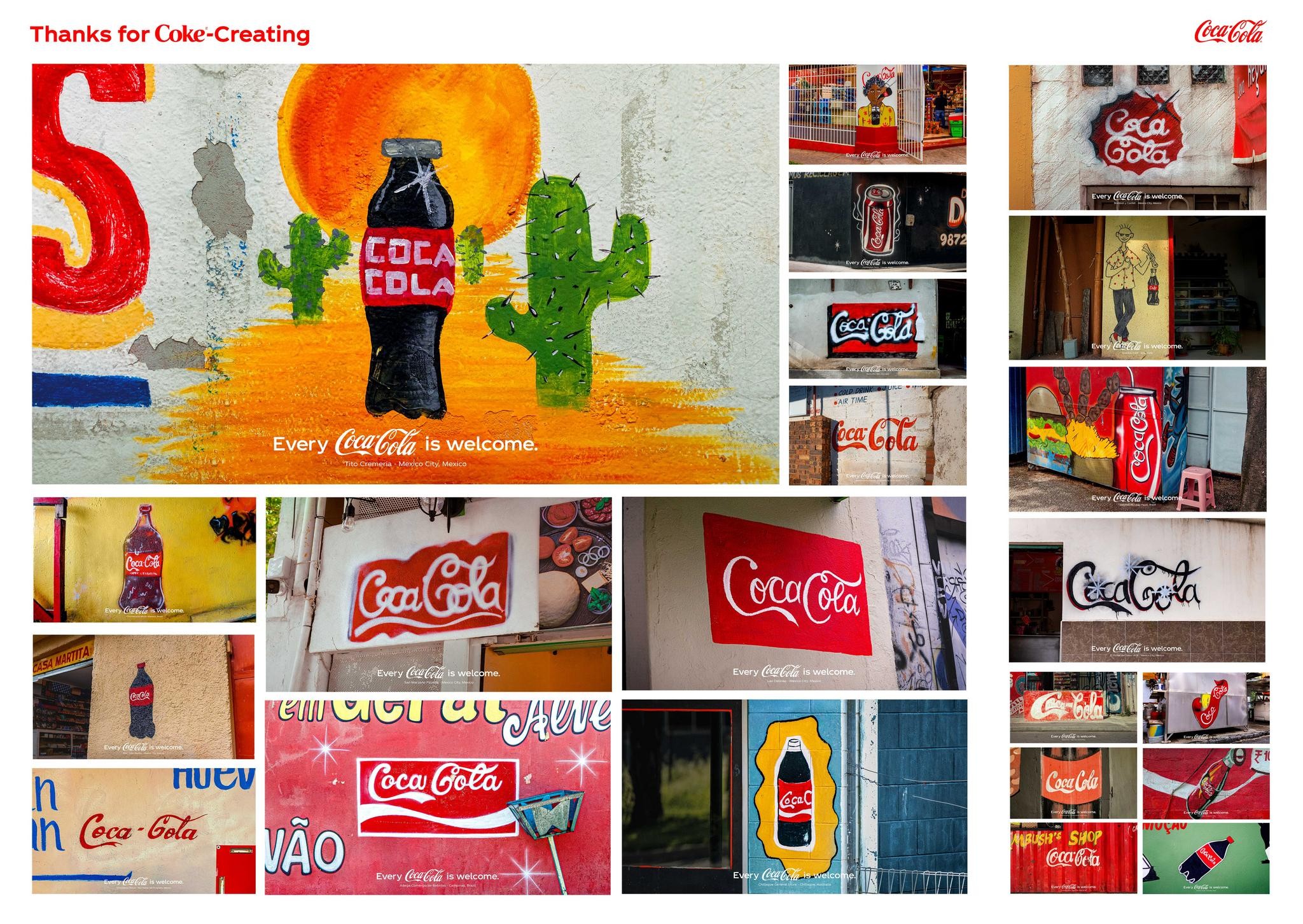 THANKS FOR COKE-CREATING | Entry | THE WORK