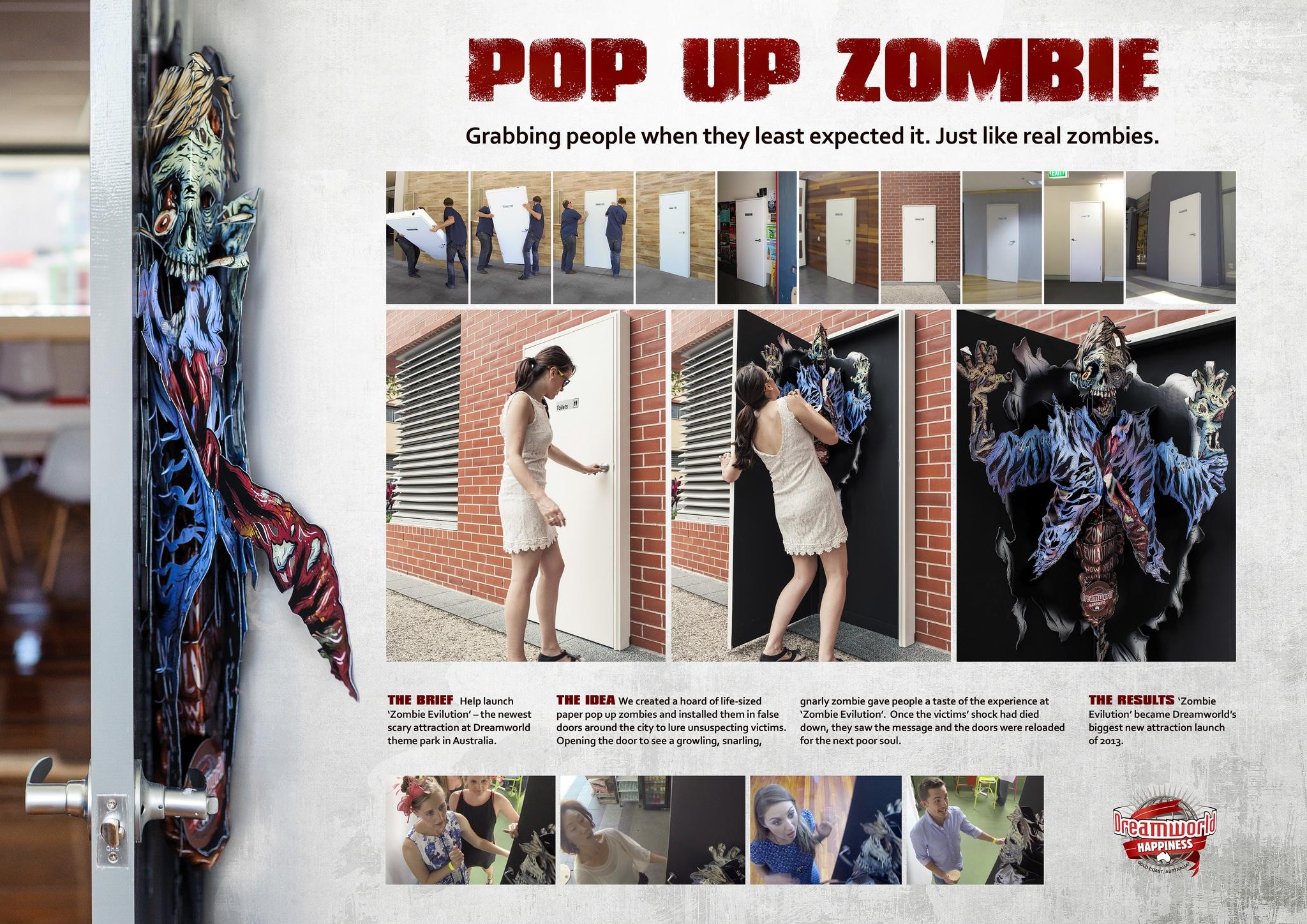 POP UP ZOMBIE | Campaign | THE WORK