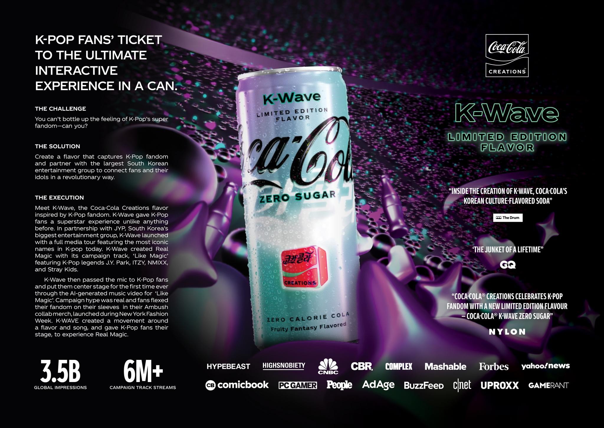 Coca-Cola Creations: K-Wave | Campaign | THE WORK