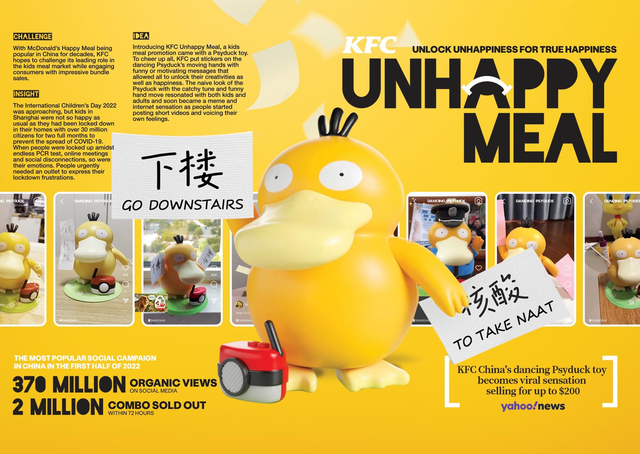 KFC UNHAPPY MEAL | Entry | THE WORK