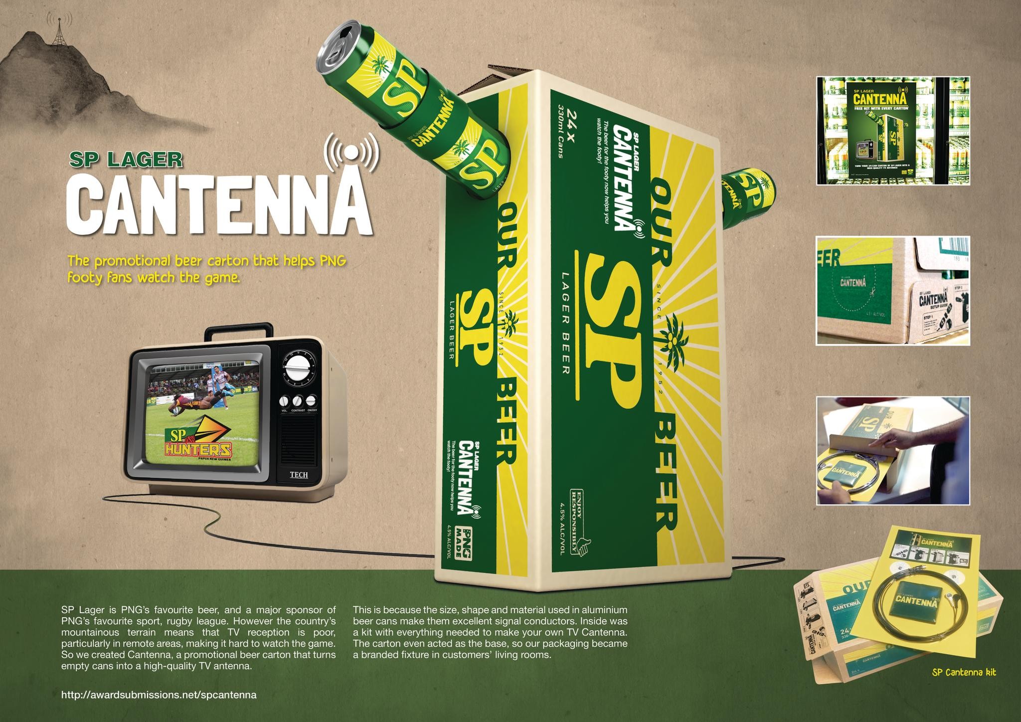 CANTENNA | Campaign | THE WORK