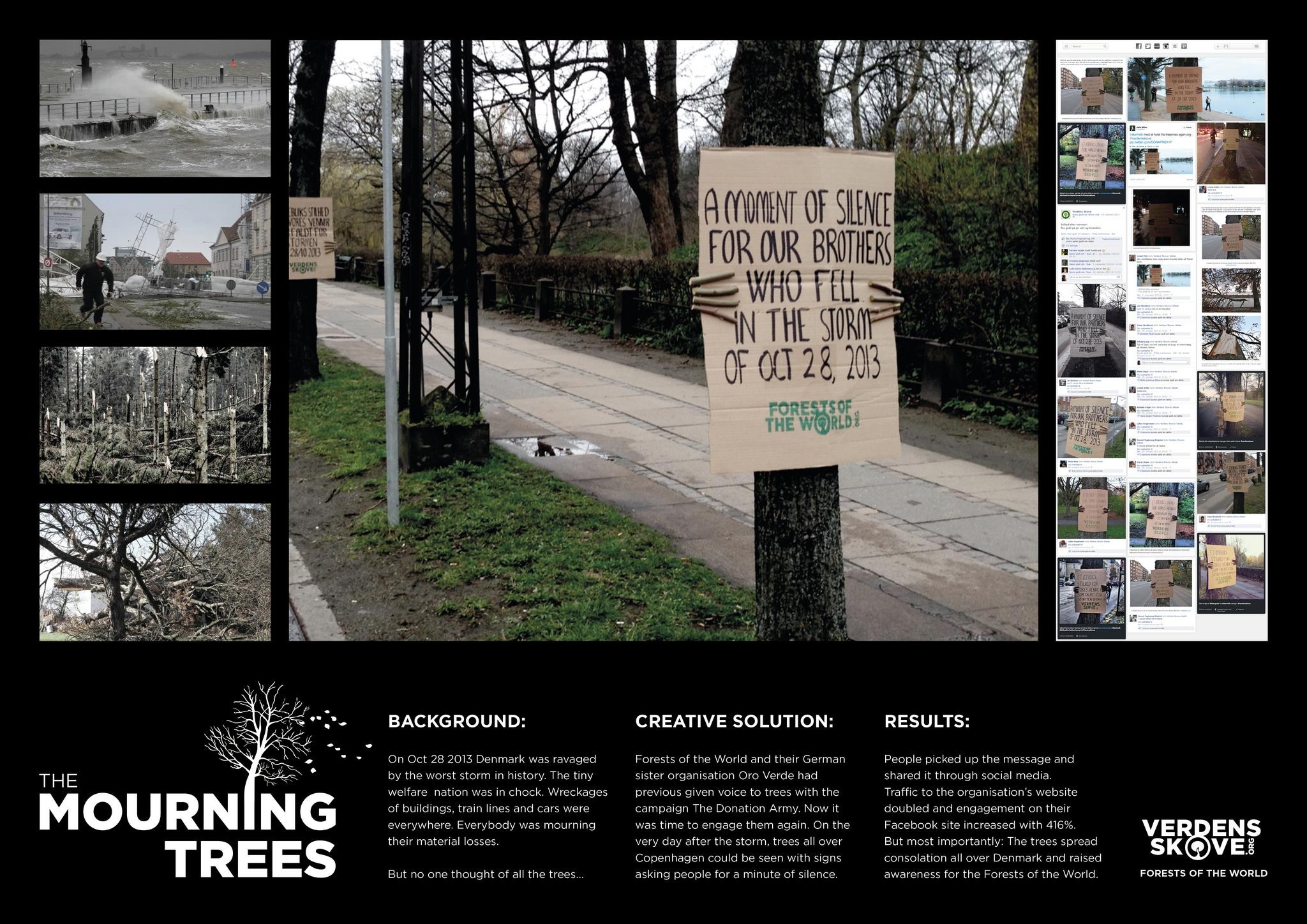 THE MOURNING TREES | Campaign | THE WORK
