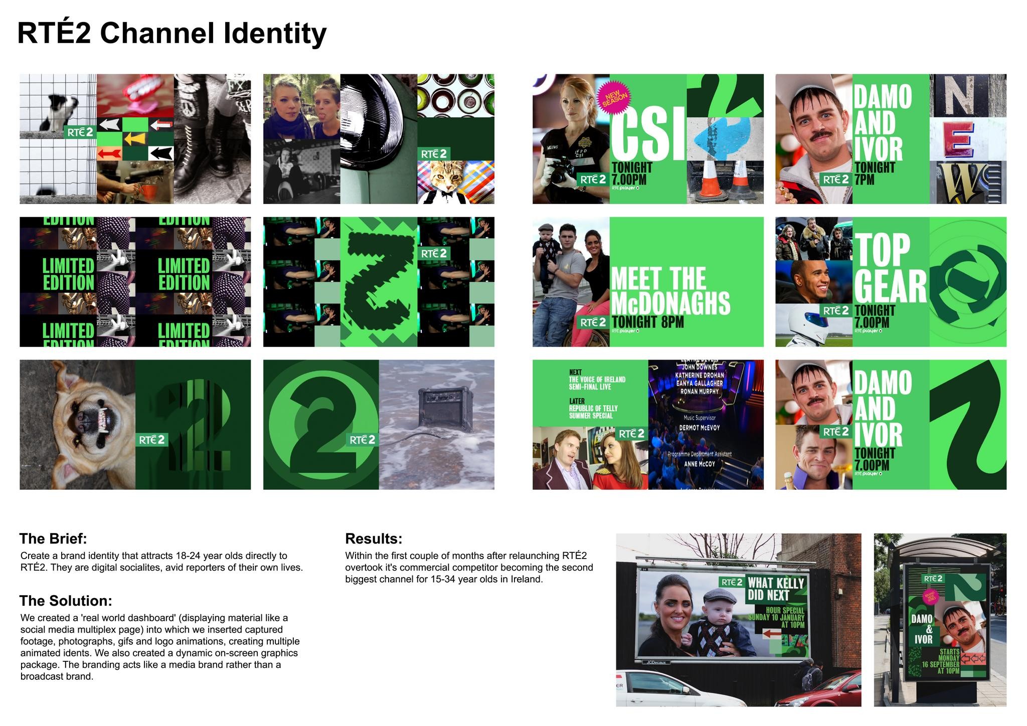 RTÉ2 REBRAND | Campaign | THE WORK