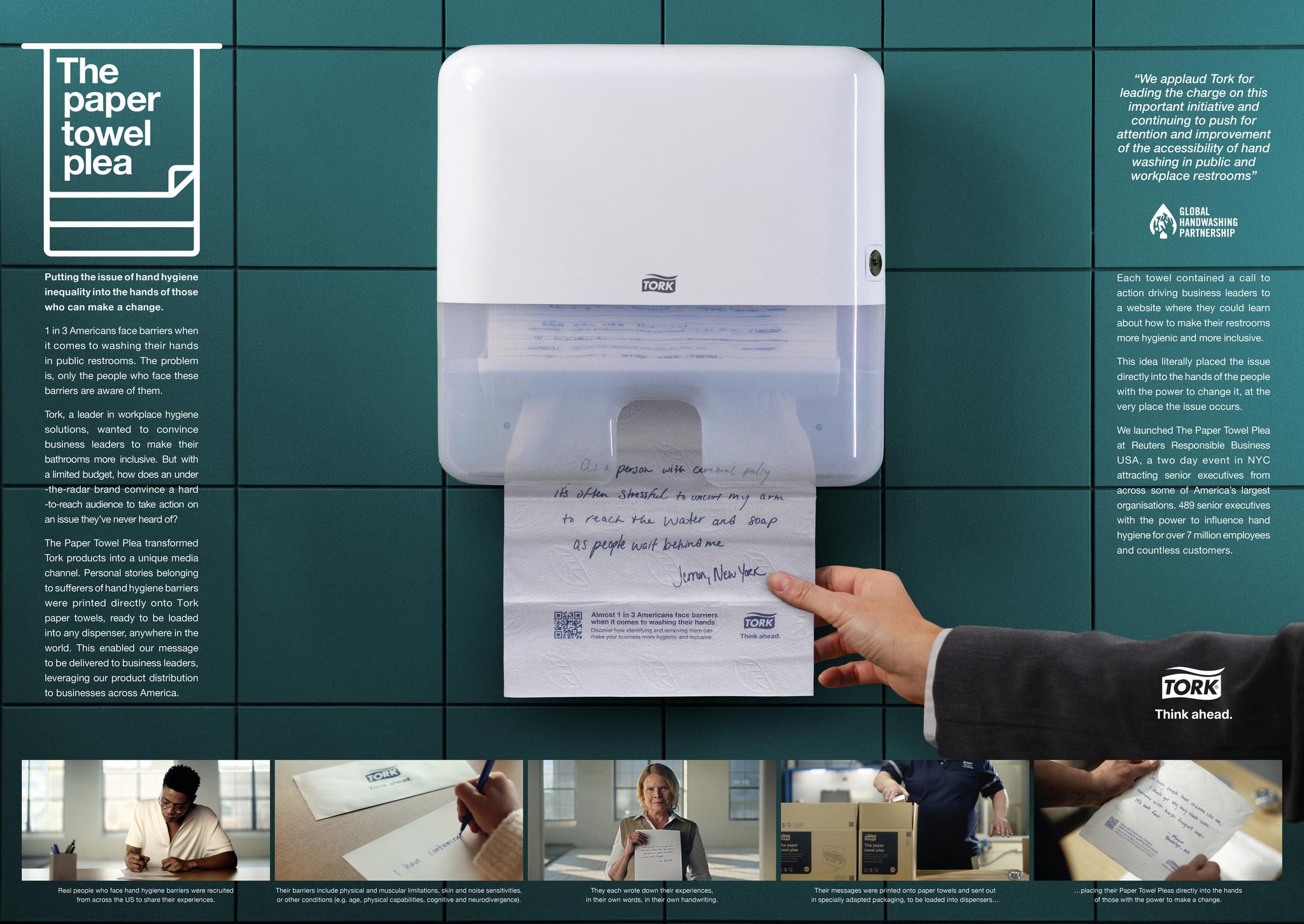 The Paper Towel Plea | Campaign | THE WORK