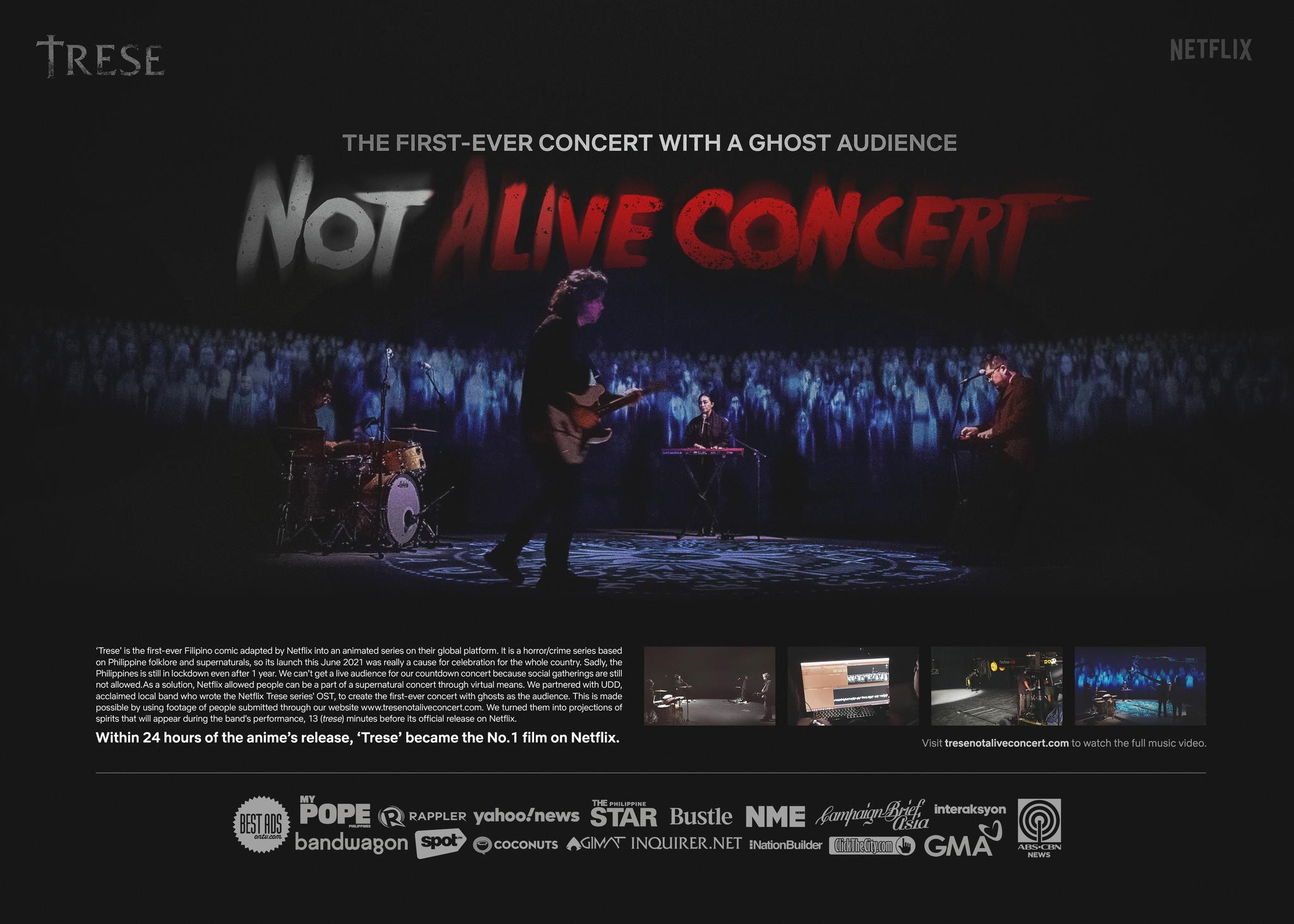 Ghost Concert | Campaign | THE WORK