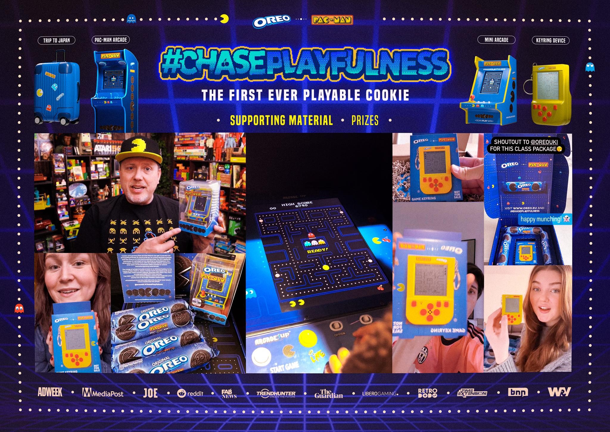 OREO x PAC-MAN #ChasePlayfulness | Campaign | THE WORK