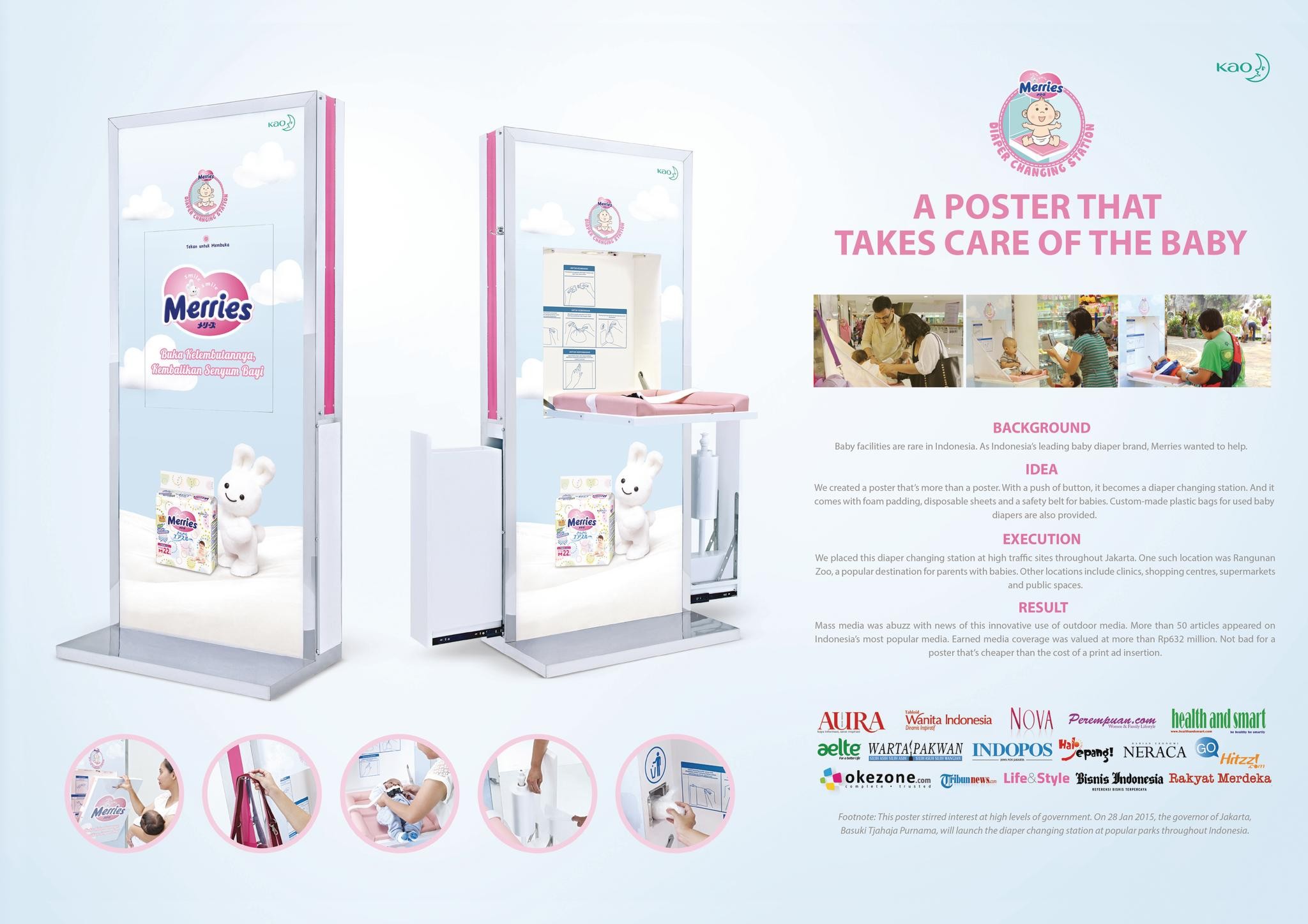 DIAPER CHANGING STATION | Campaign | THE WORK