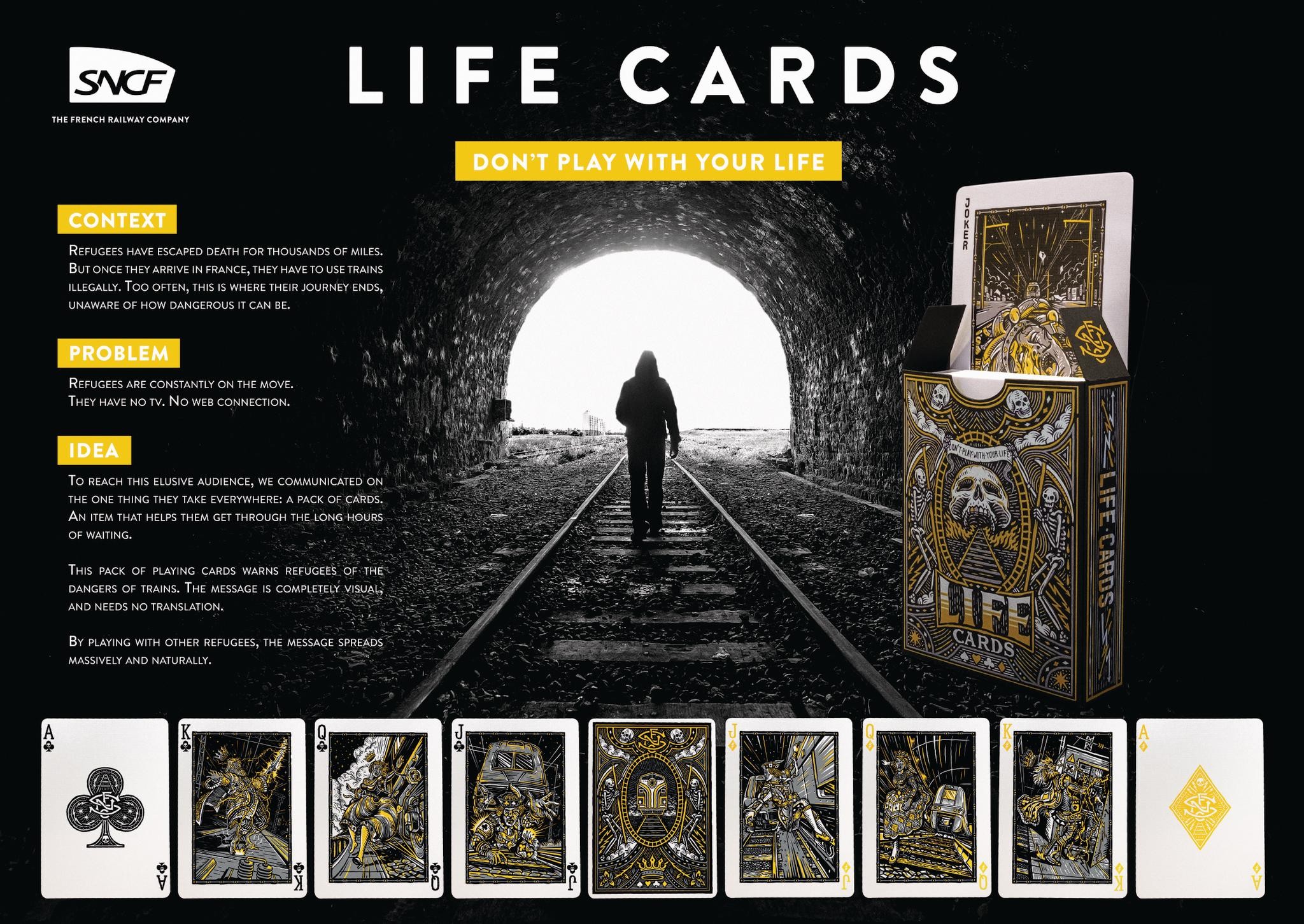 Life cards | Campaign | THE WORK