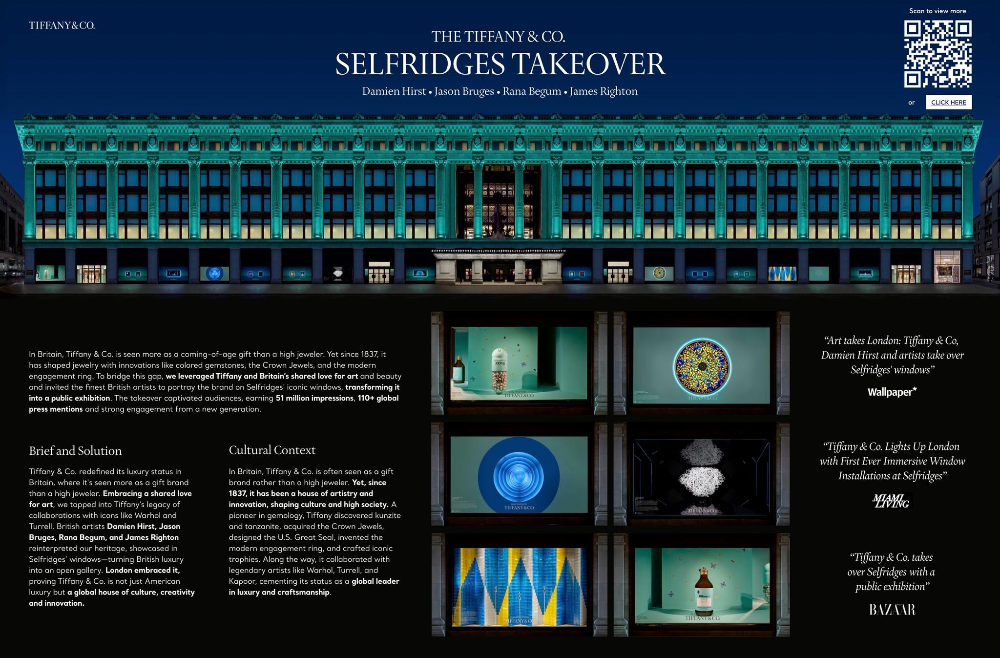 The Tiffany & Co. Selfridges Takeover | Campaign